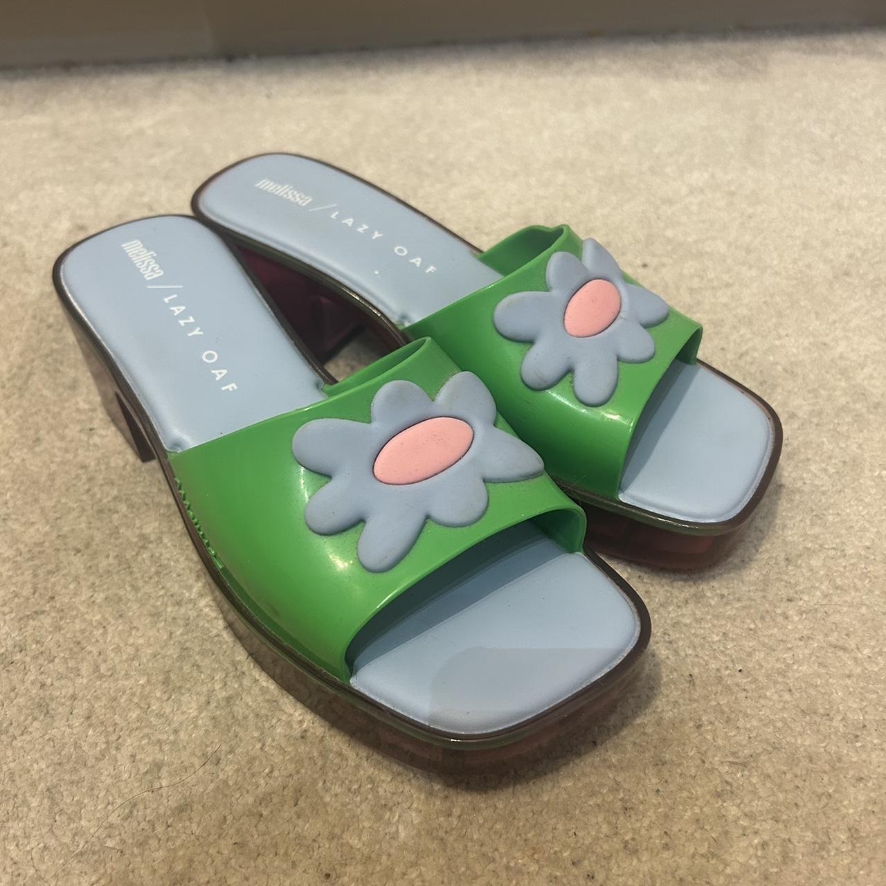 Lazy oaf x melissa jelly sandals in UK size 6 ... - Depop