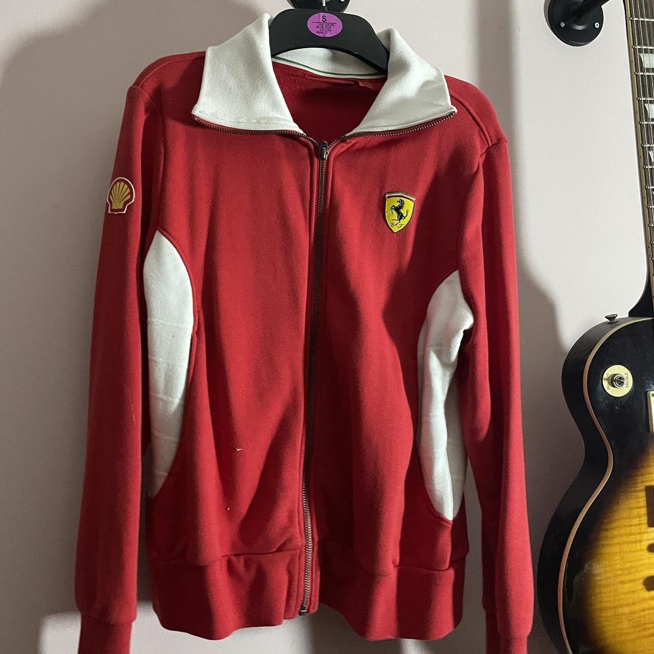 authentic ferrari jacket originally belonged to my... - Depop