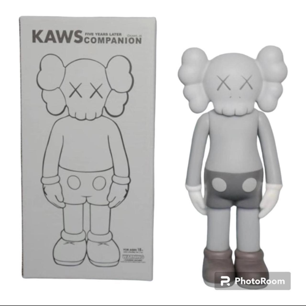 Kaws Grey and Silver Decor-home-accesories | Depop