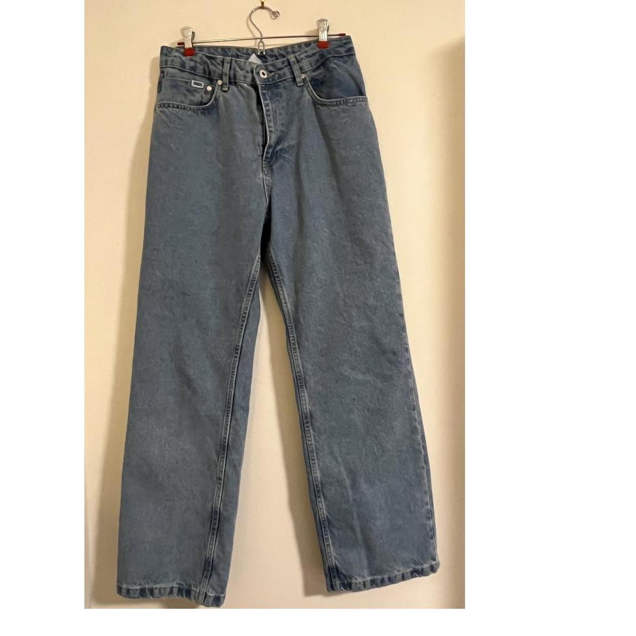 RAGGED baggy jeans Tag says 30 but I’m a 26-27 and... - Depop