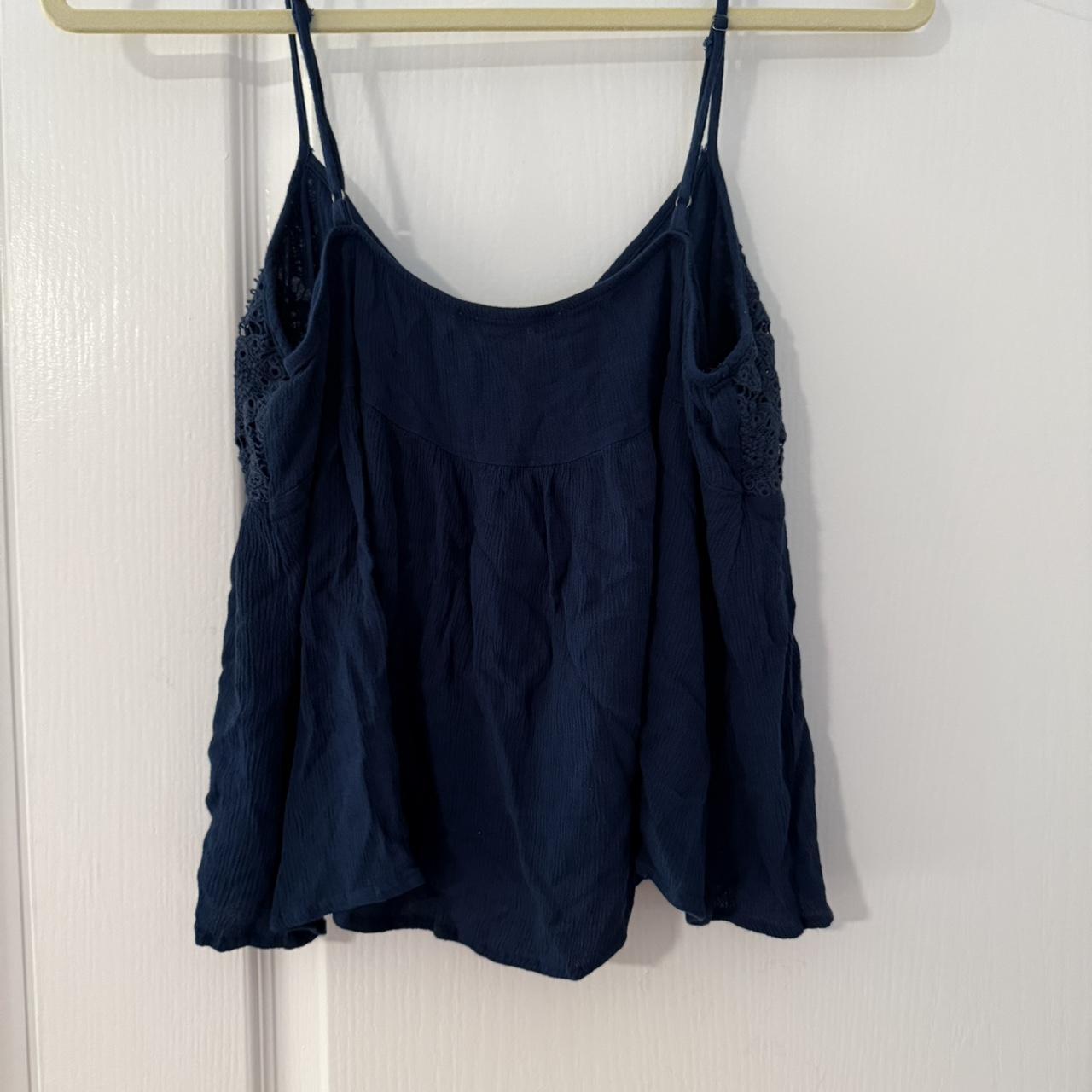 Forever 21 Navy blue shift tank top (size medium)... | Depop