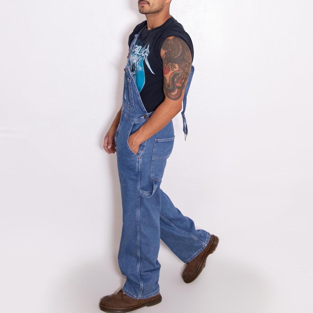 Dickies Overalls Durable Denim Construction ... - Depop