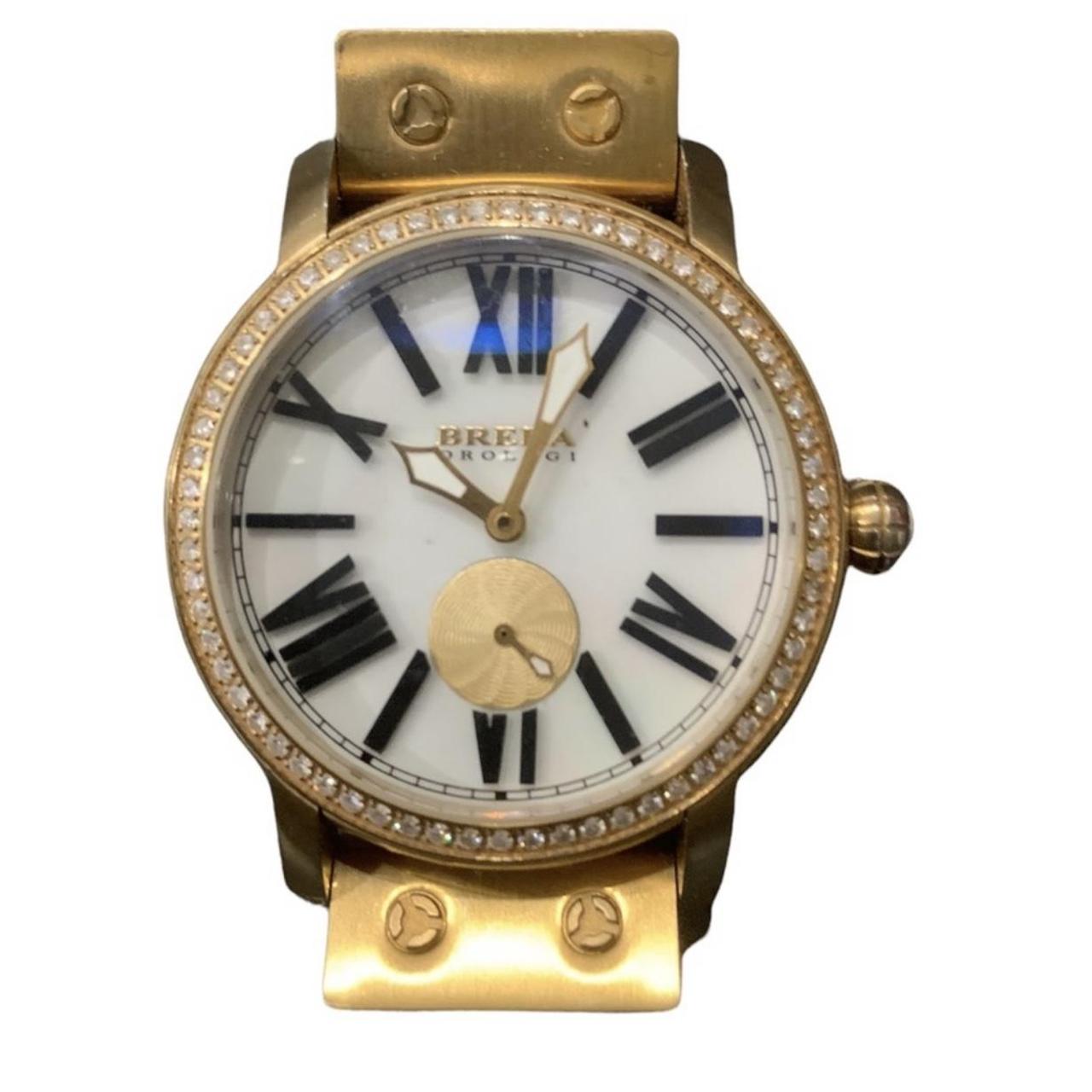 Brera Orologi Watch with Mother of Pearl Dial and... - Depop