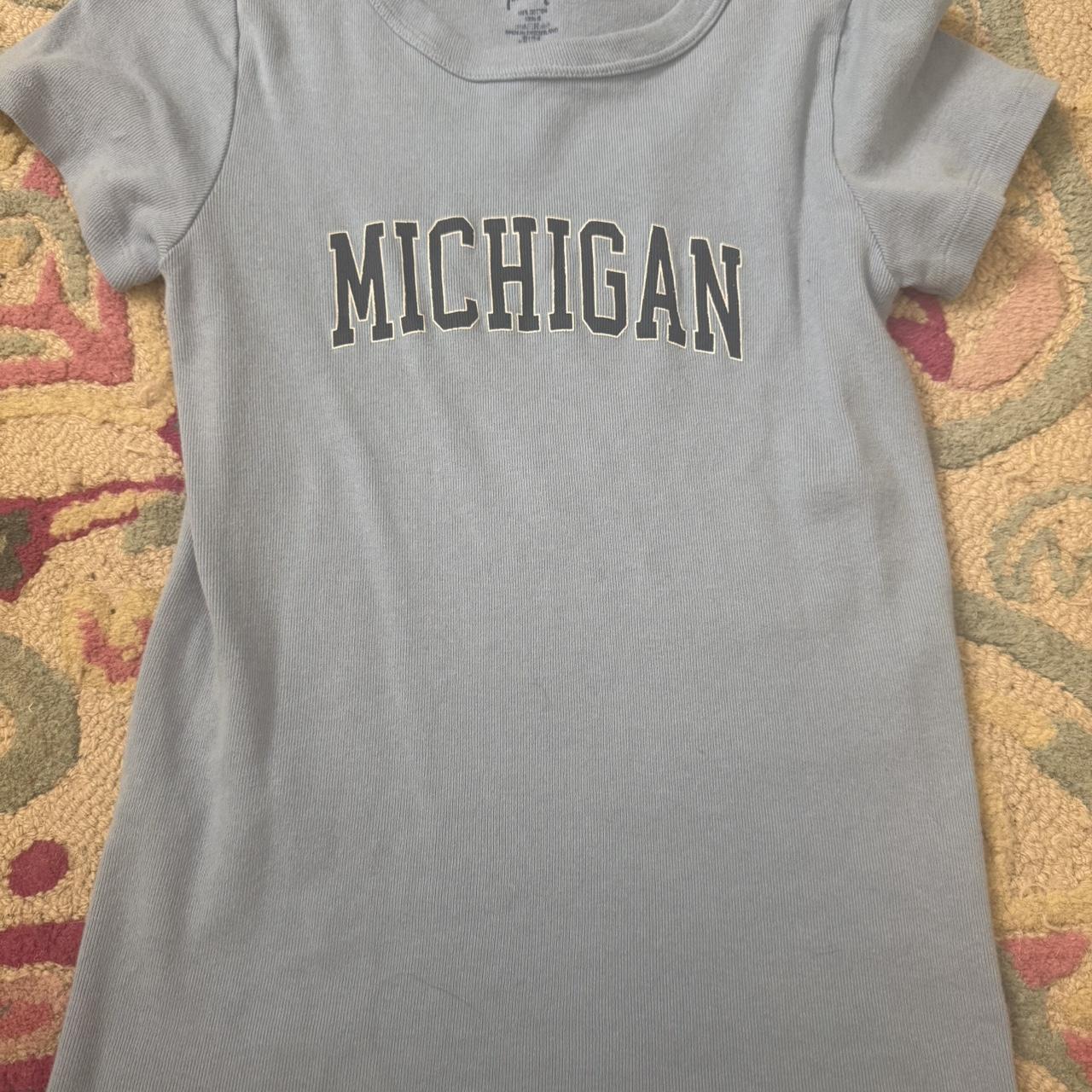 Michigan Brandy Melville shirt. Only sold at the Ann... | Depop