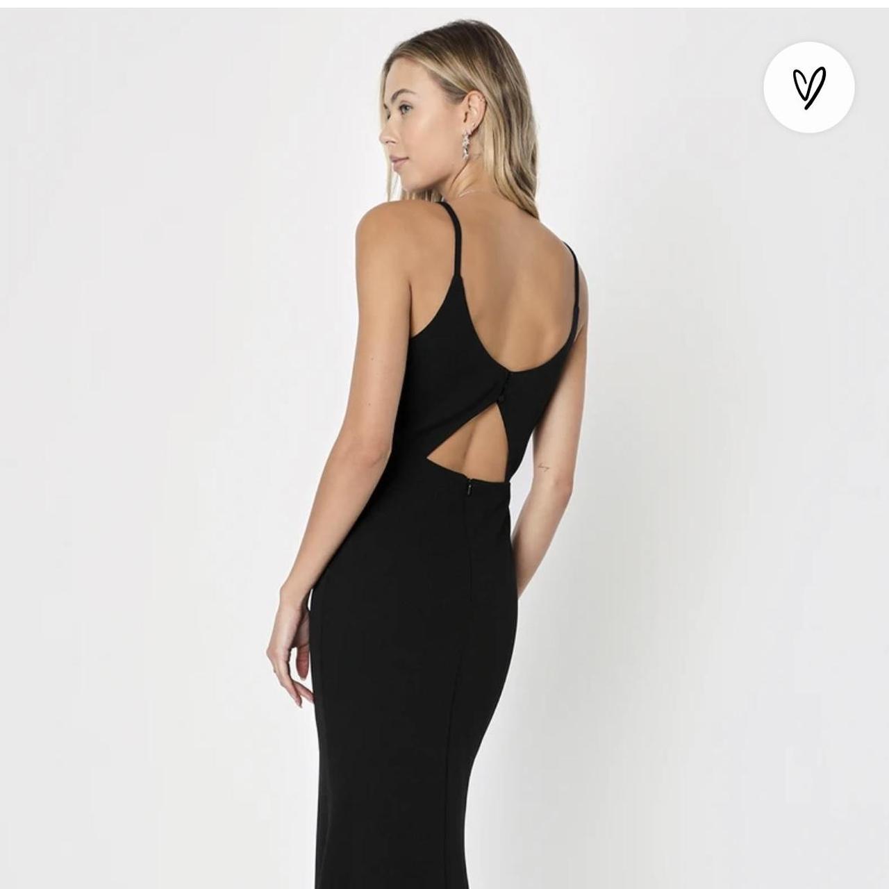 Lulus Women's Black Dress | Depop