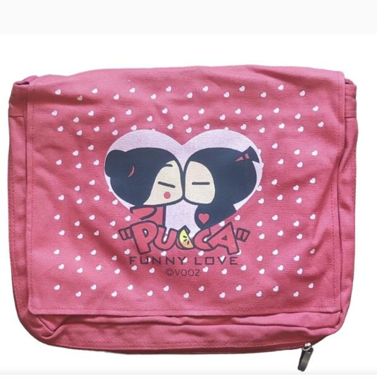 Pucca vintage 00s shoulder bag, new unused, punk,... - Depop