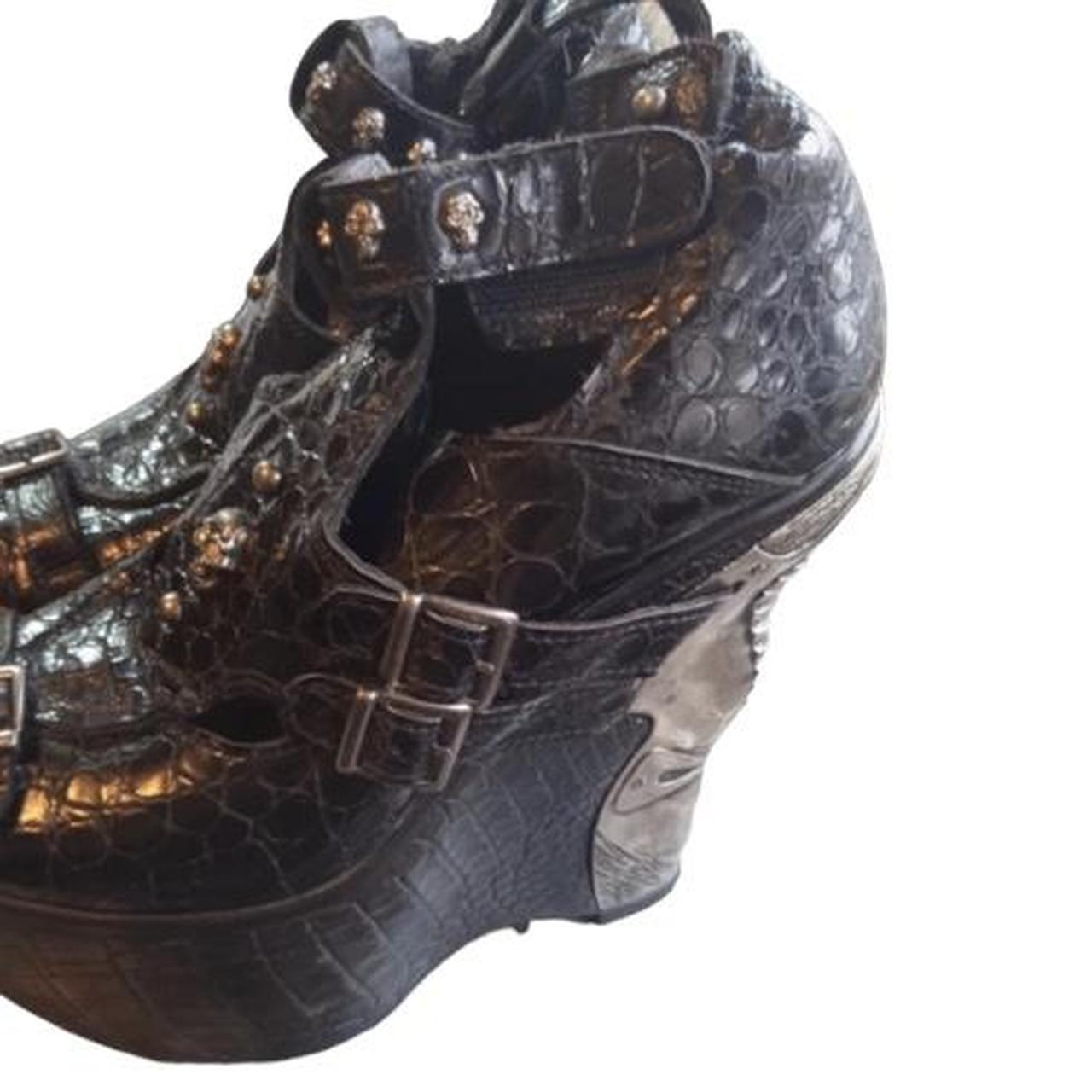 FREE SHIPPING UK ☠️New Rock brand ankle boots /... - Depop