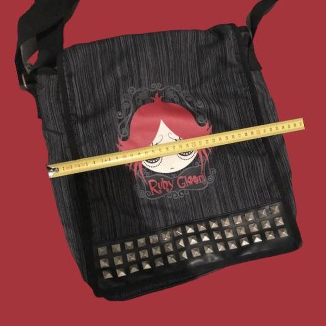 Ruby gloom shoulder bag, with studs, meassures 35... - Depop