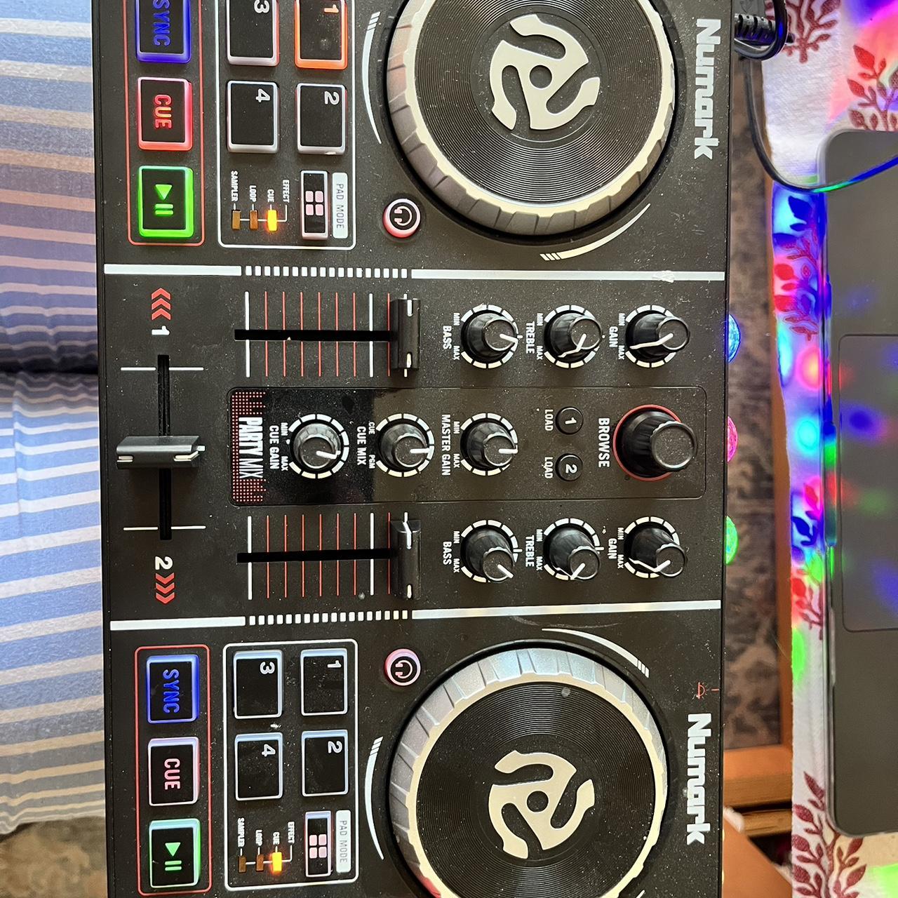 DJ board Unmarked party mix Barely ever used - Depop