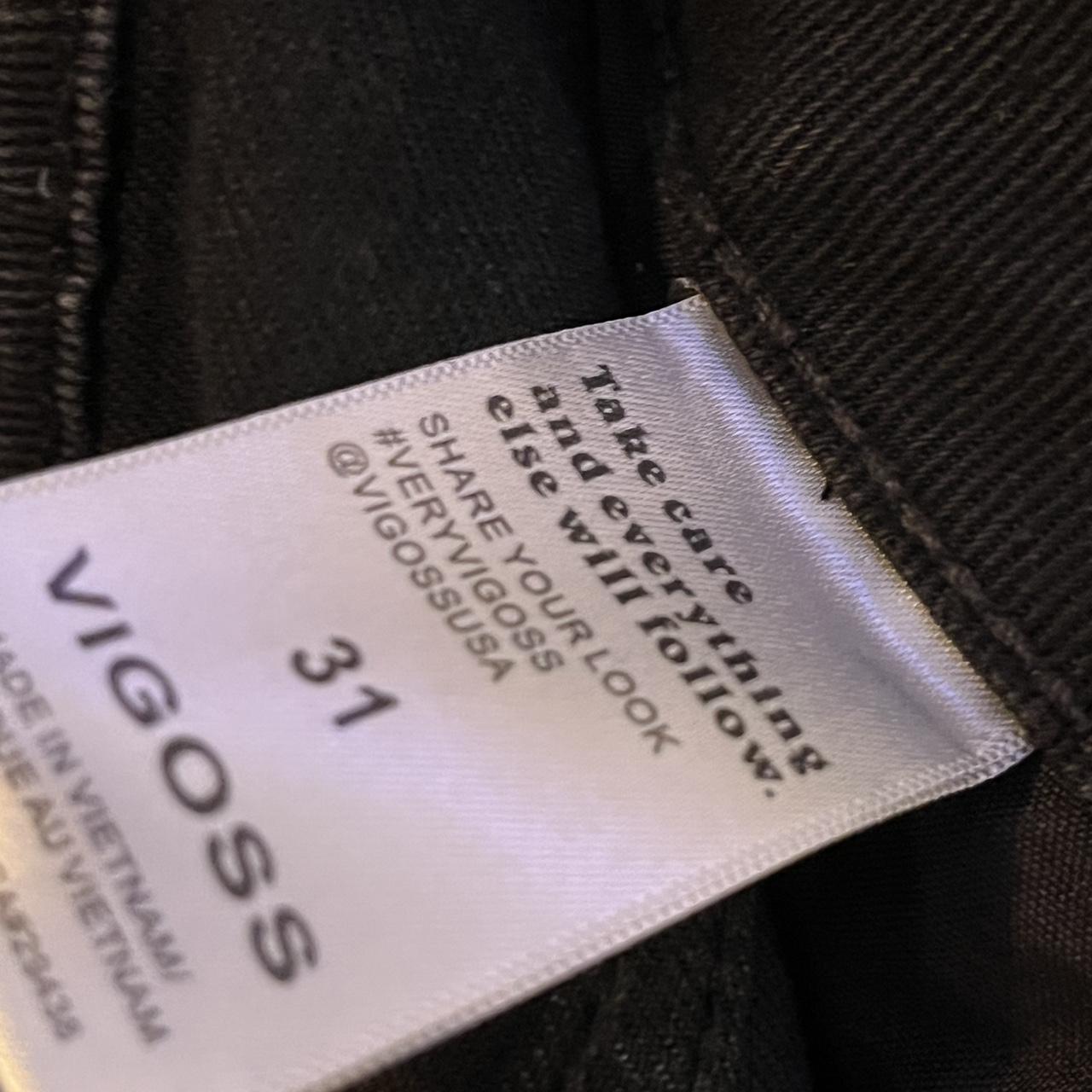 BRAND NEW w/o tags Vigoss Black Flare Jeans Size 31 - Depop