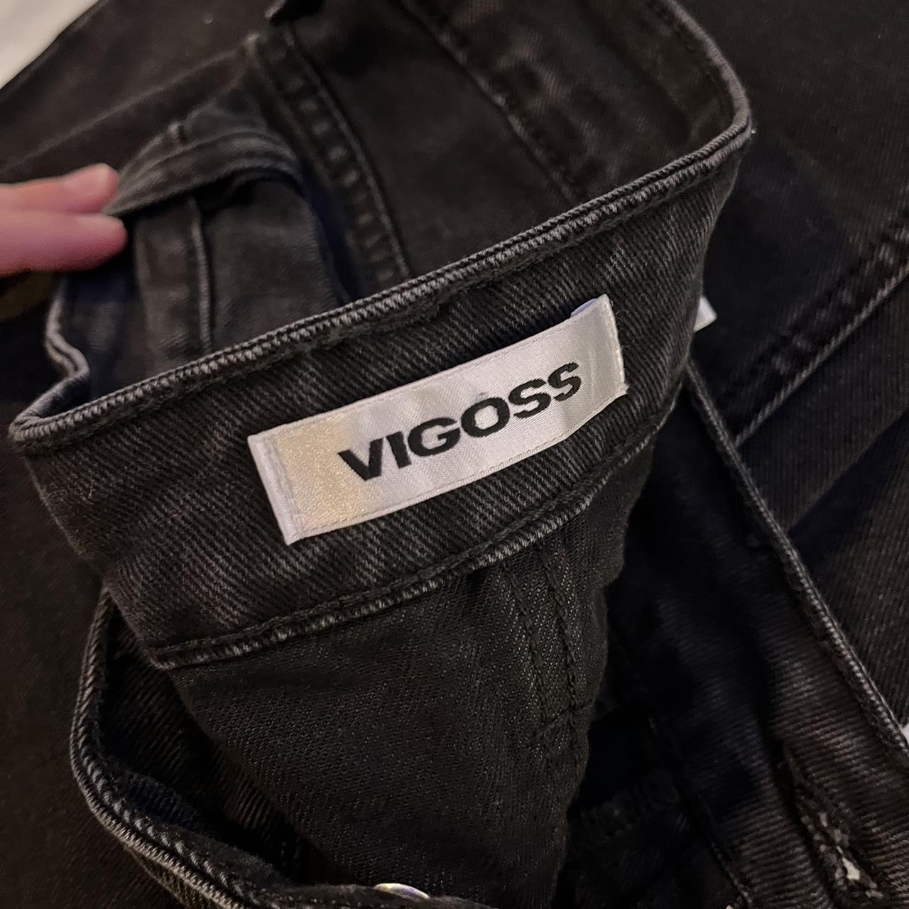 BRAND NEW w/o tags Vigoss Black Flare Jeans Size 31 - Depop