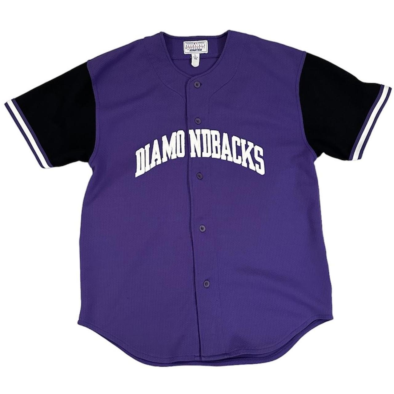 Vintage MLB Arizona Diamondbacks Mens Large Starter... - Depop