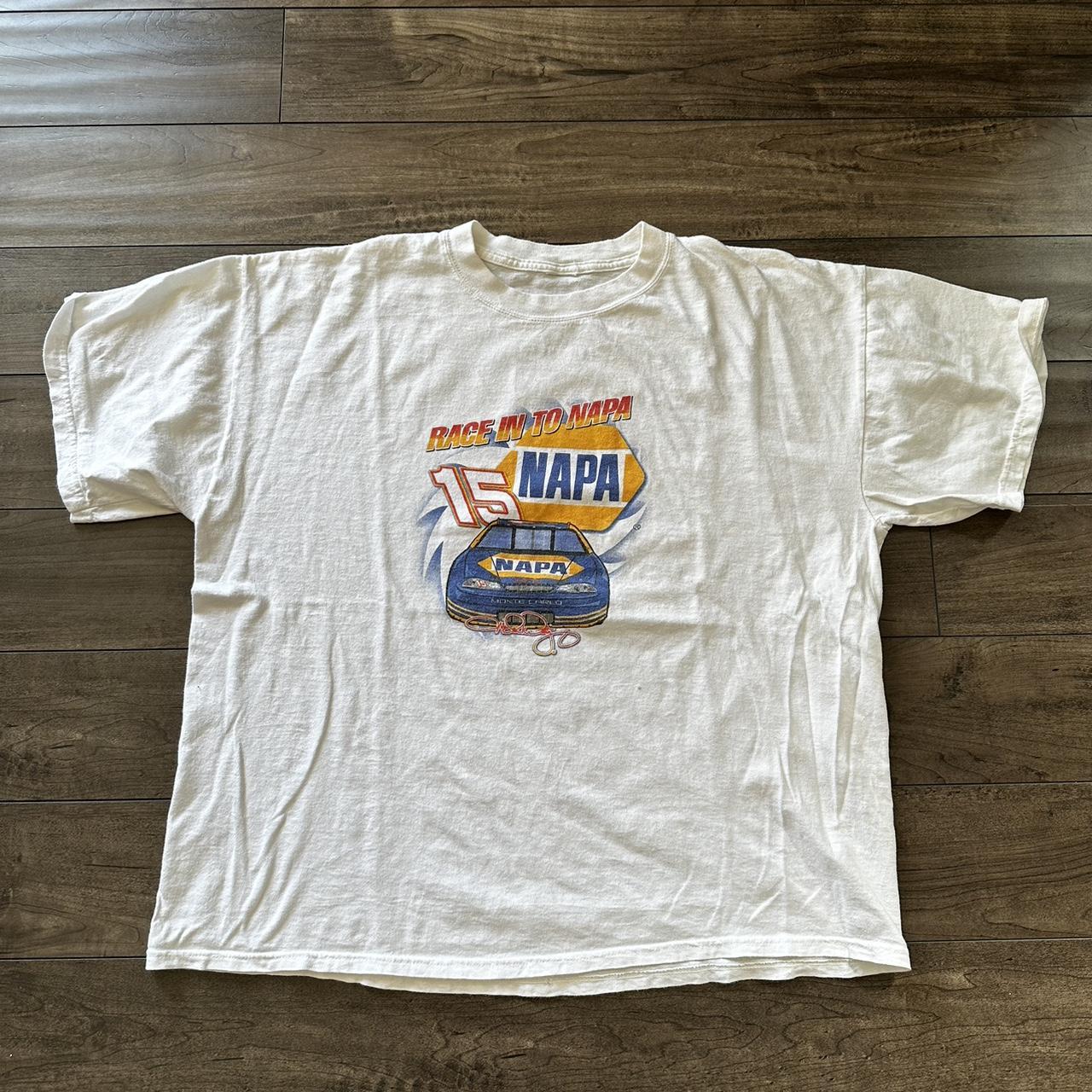 NAPA Racing NASCAR Car Tee Fits boxy medium #napa... - Depop