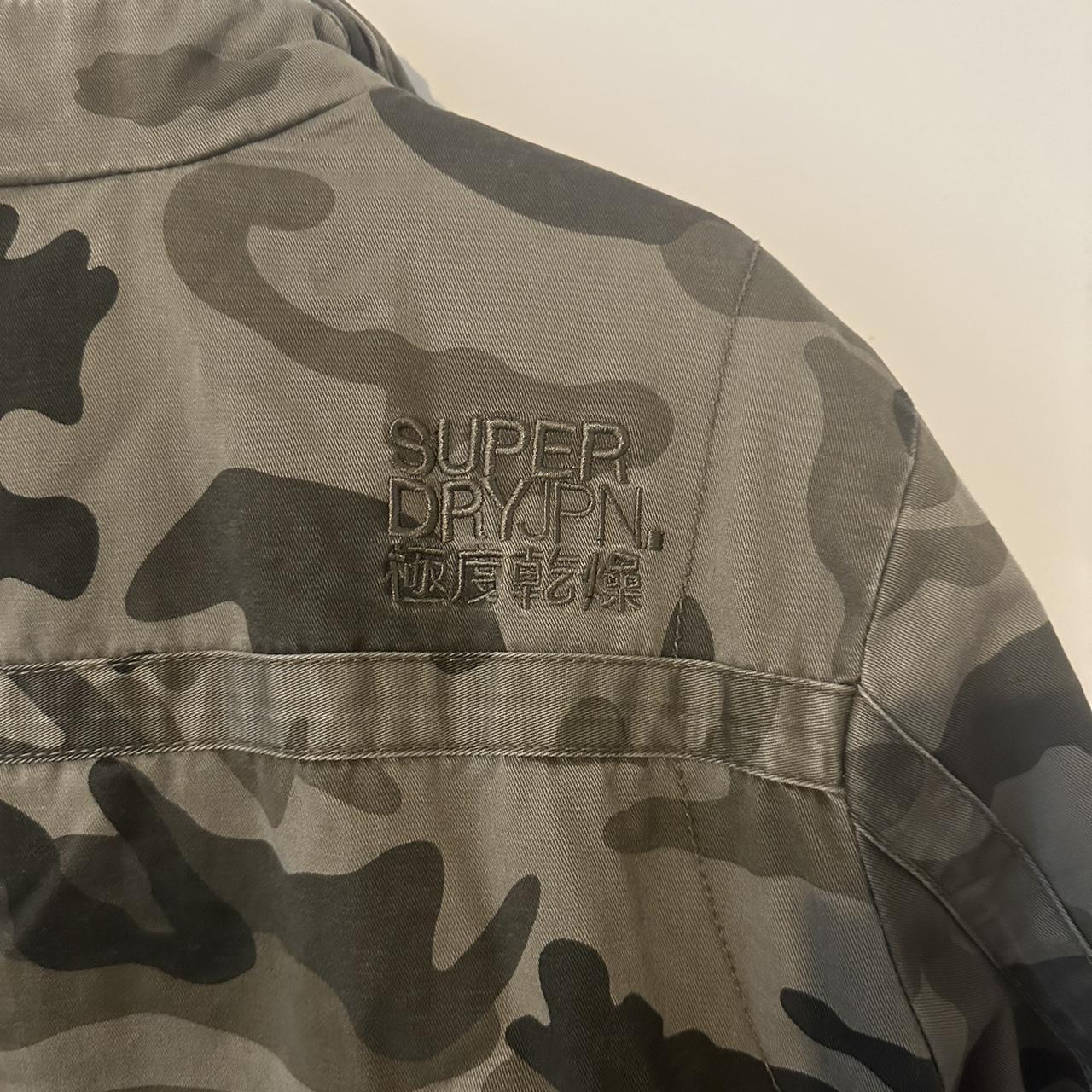 Super dry japan camo military jacket Tagged size XL... | Depop