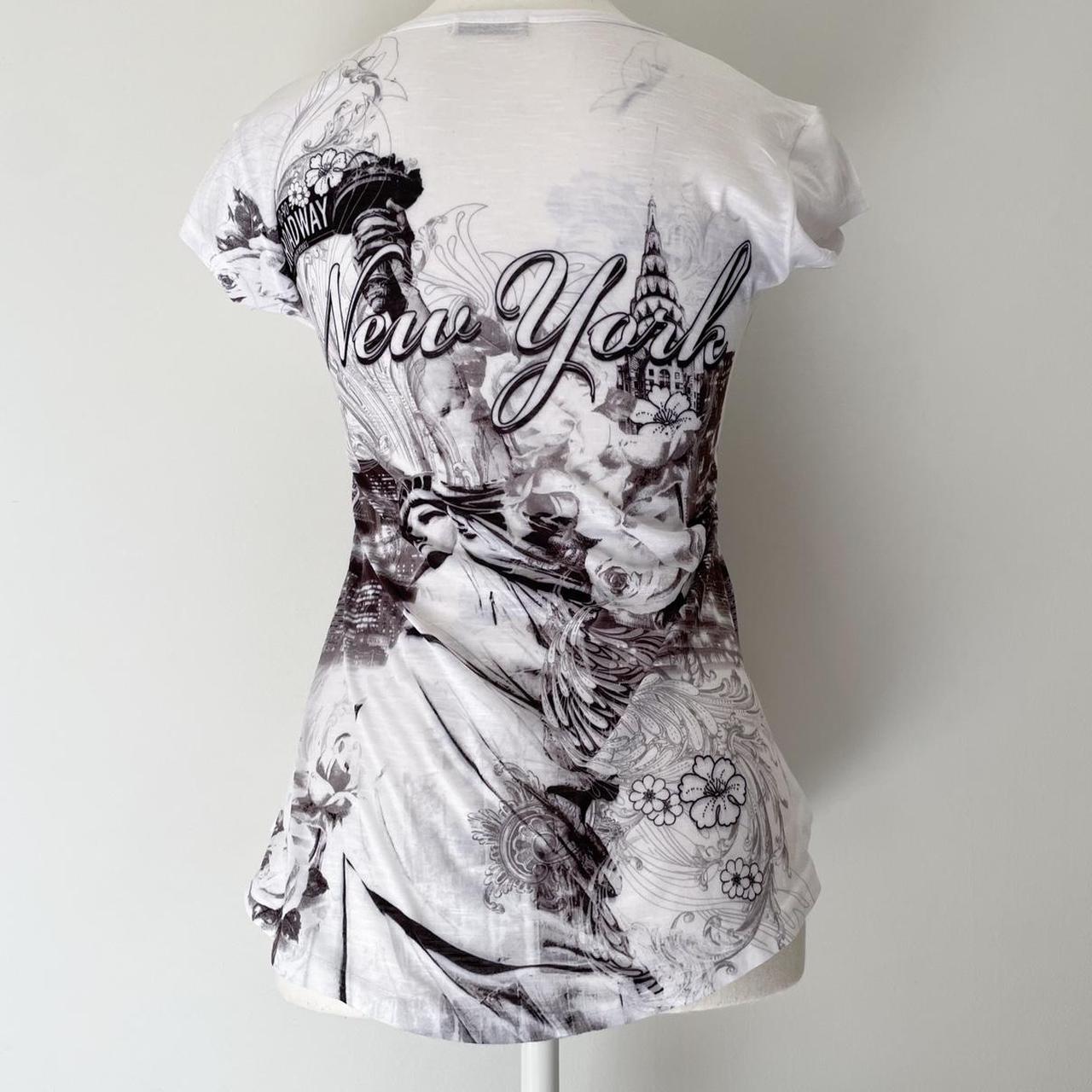 top y2k rhinestones - made in the USA - this piece... - Depop