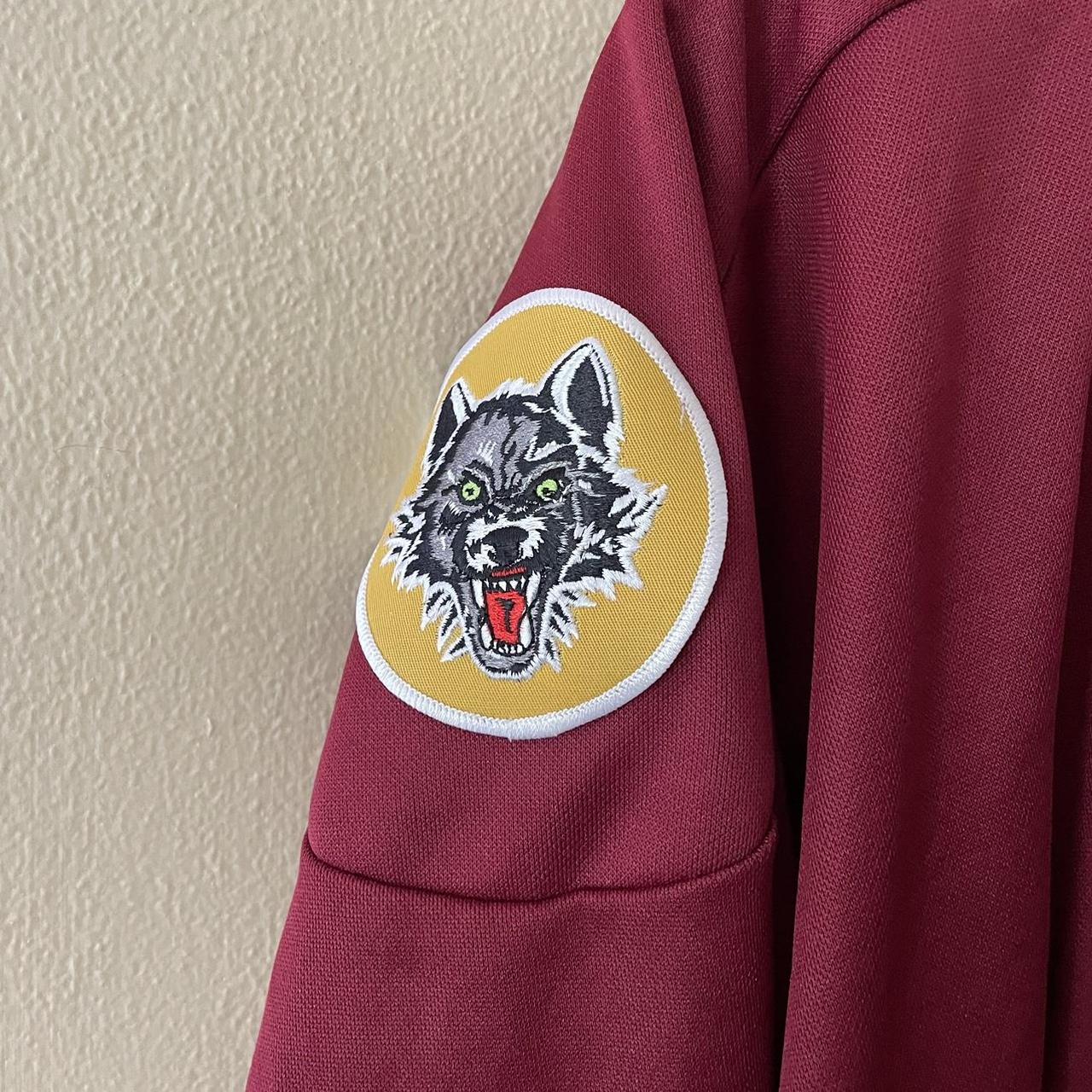 Vintage Chicago wolves hockey jersey. Mens Large/XL... - Depop
