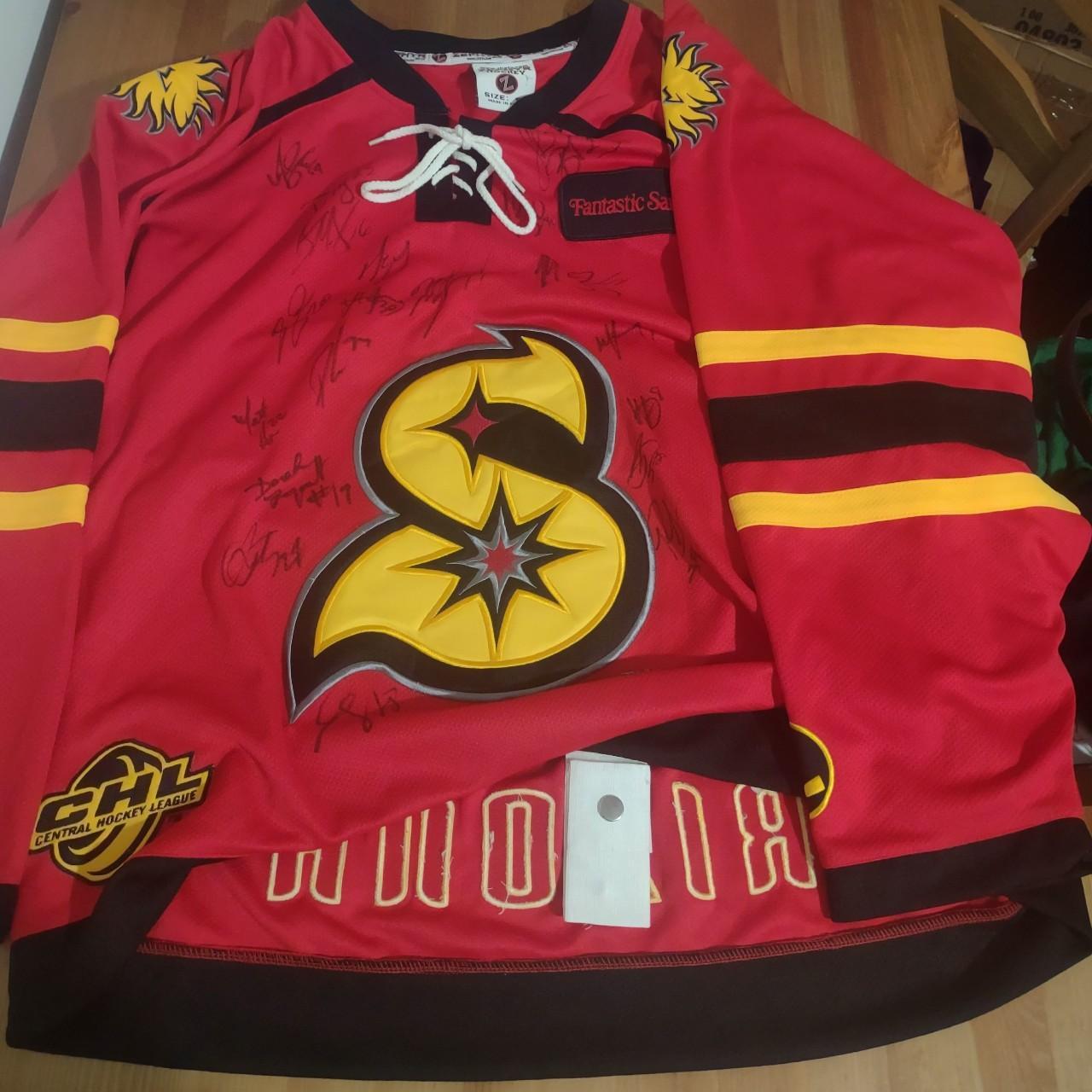 Y2K Arizona Sundogs Authentic Team Signed Zephyr... | Depop