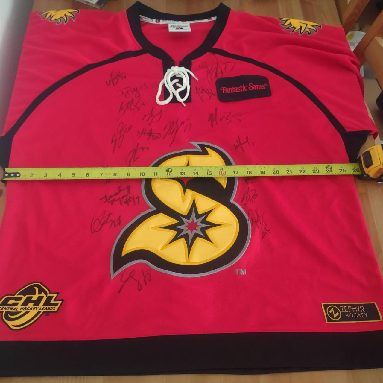Y2K Arizona Sundogs Authentic Team Signed Zephyr... | Depop
