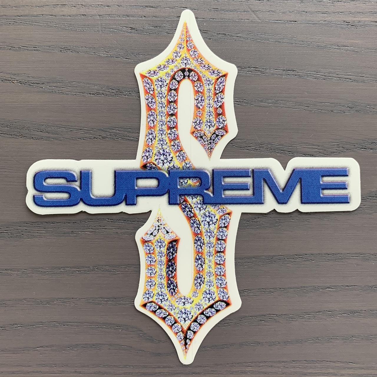Supreme Diamond Sticker SS18 - Depop