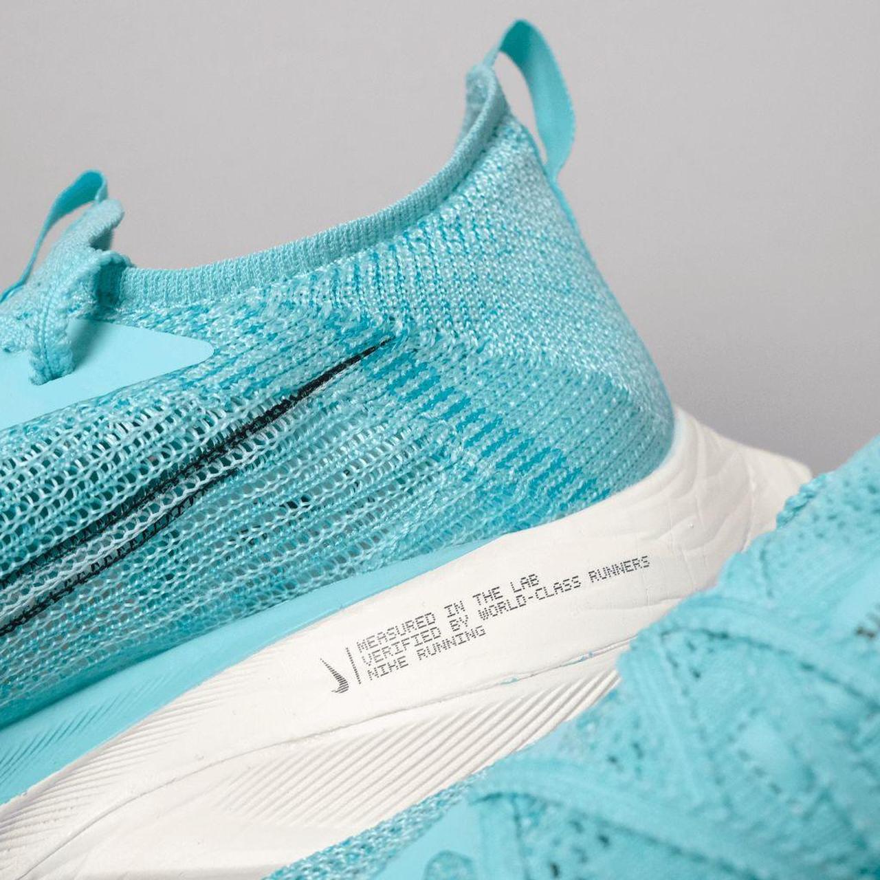 Nike Air Zoom Alphafly Next% Hyper Turquoise... - Depop