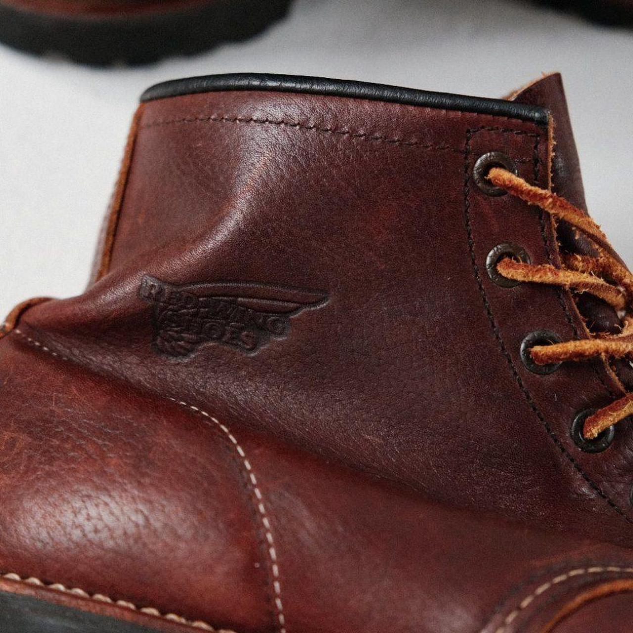 Red Wing 4183 Heritage Roughneck Leather Boots.... - Depop