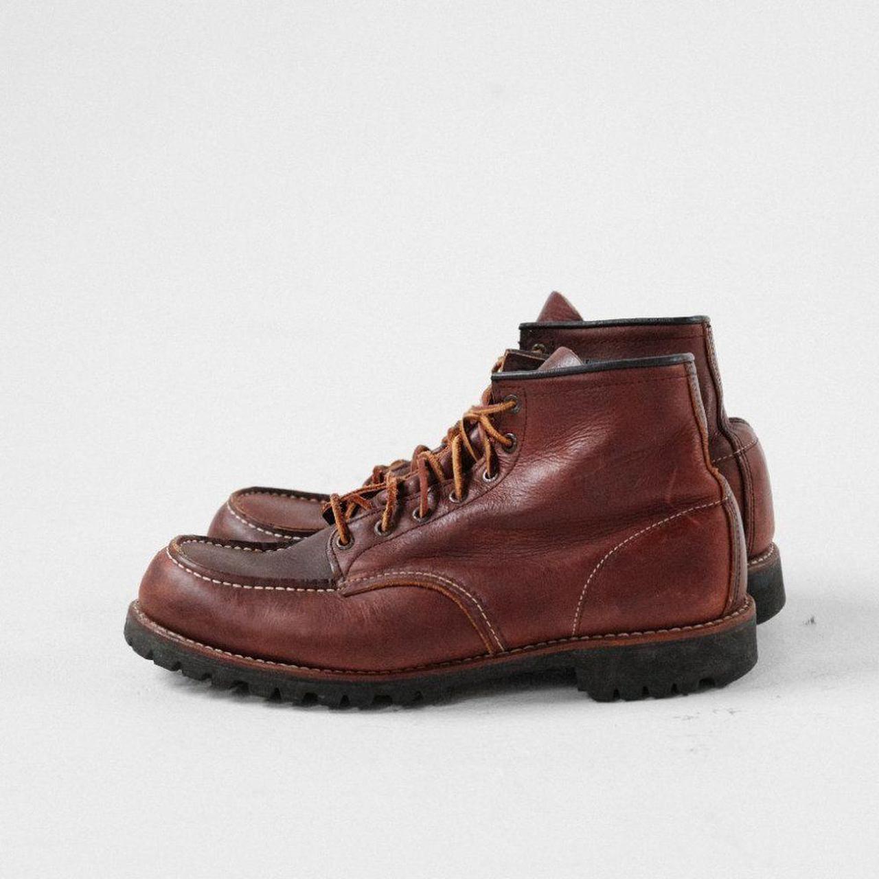 Red Wing 4183 Heritage Roughneck Leather Boots.... - Depop
