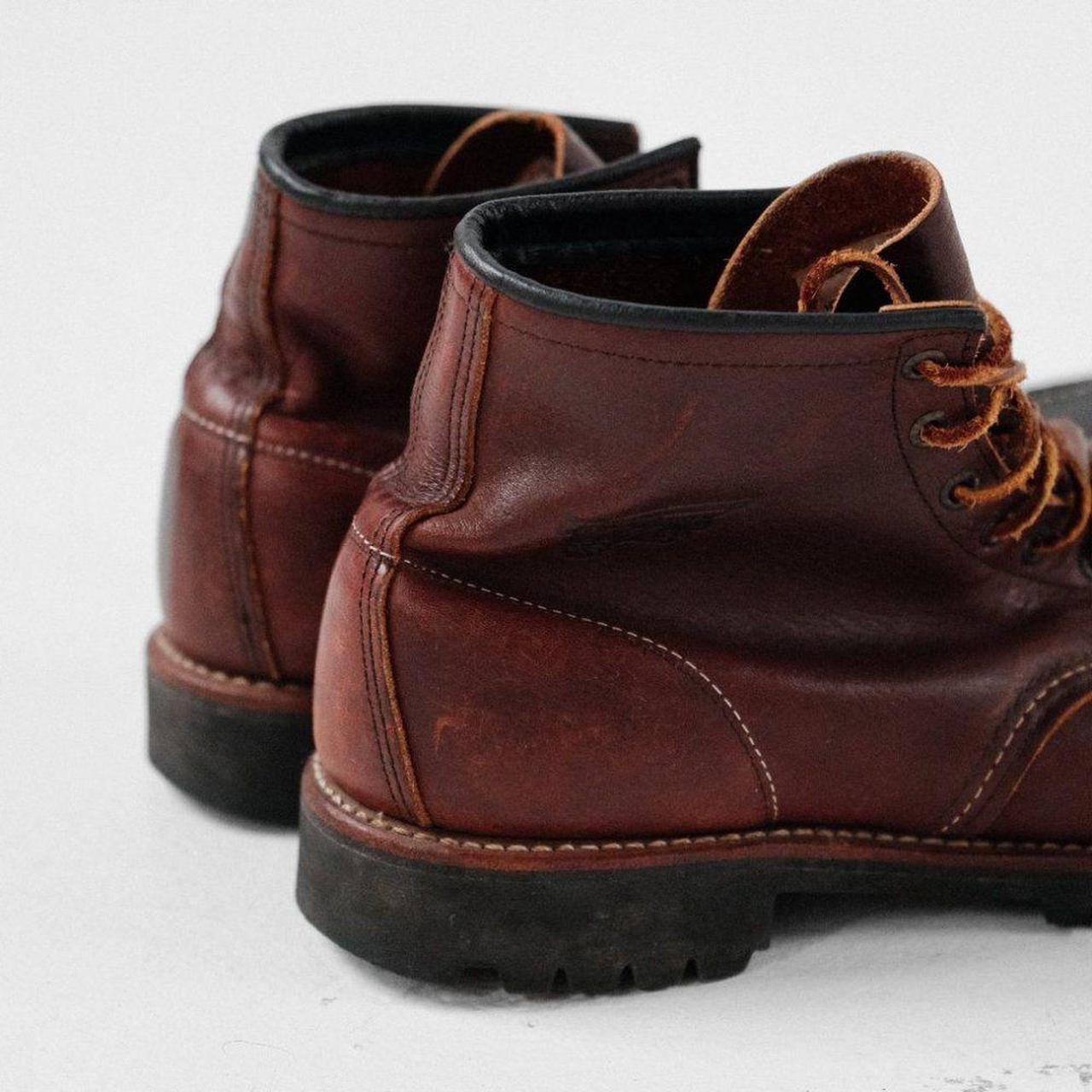 Red Wing 4183 Heritage Roughneck Leather Boots.... - Depop