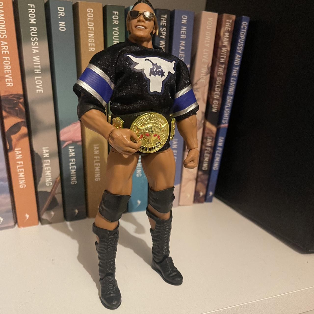 WWE Elite Rock, great condition, only ever... - Depop