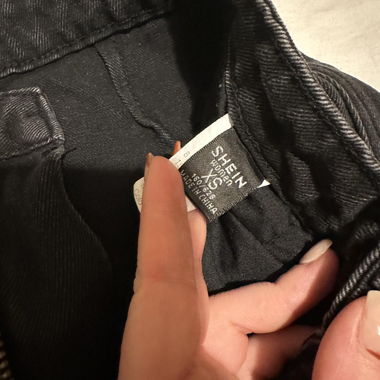 Black flared jeans shein xs - Depop