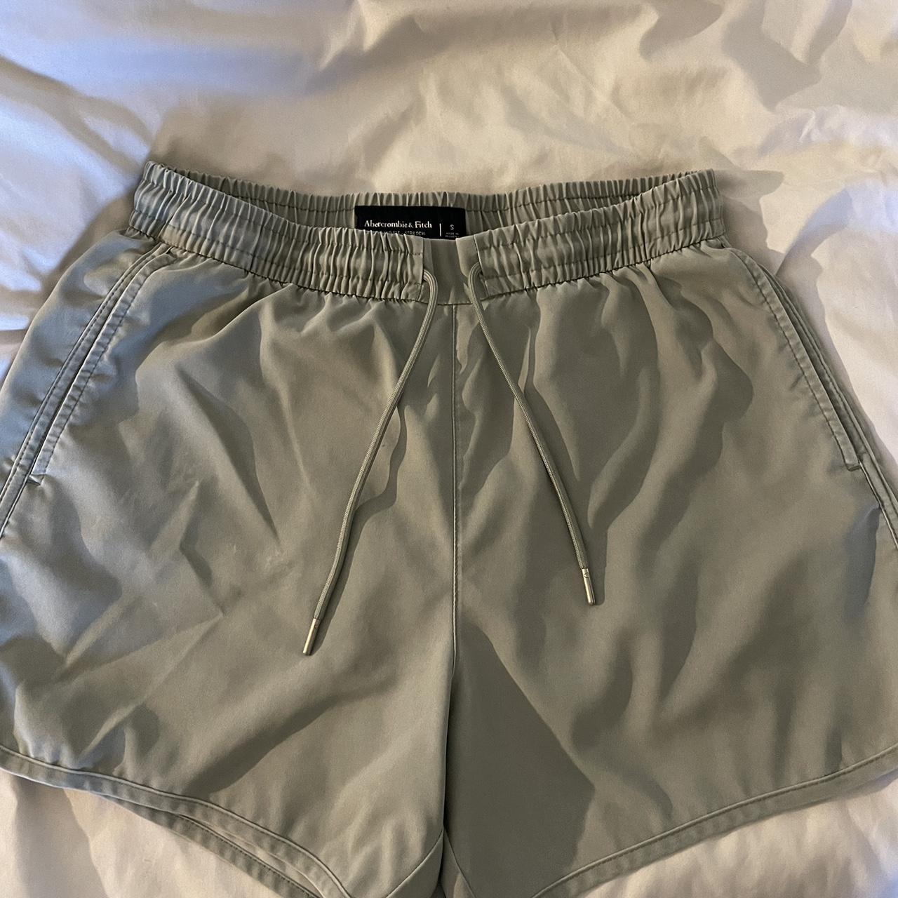 Abercrombie & Fitch Men's Grey Shorts | Depop Abercrombie & Fitch Men's Grey Shorts | Depop