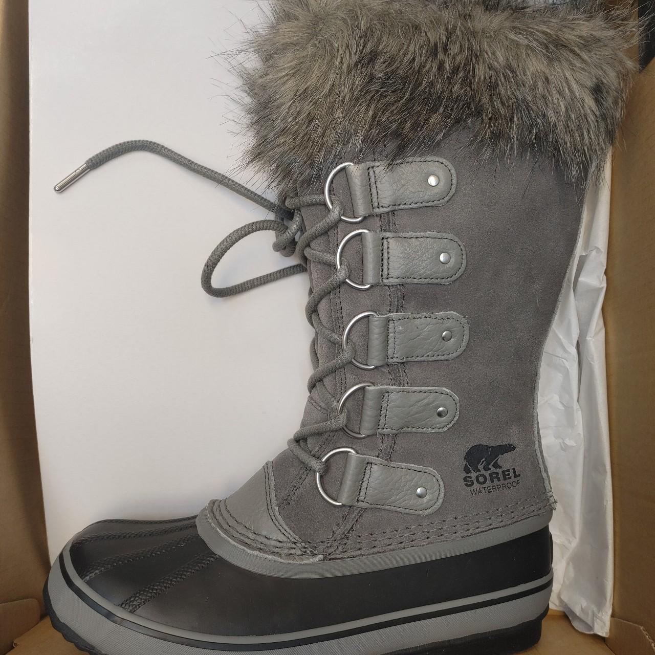 Sorel Joan of Arctic boots Colors are Quarry &... - Depop