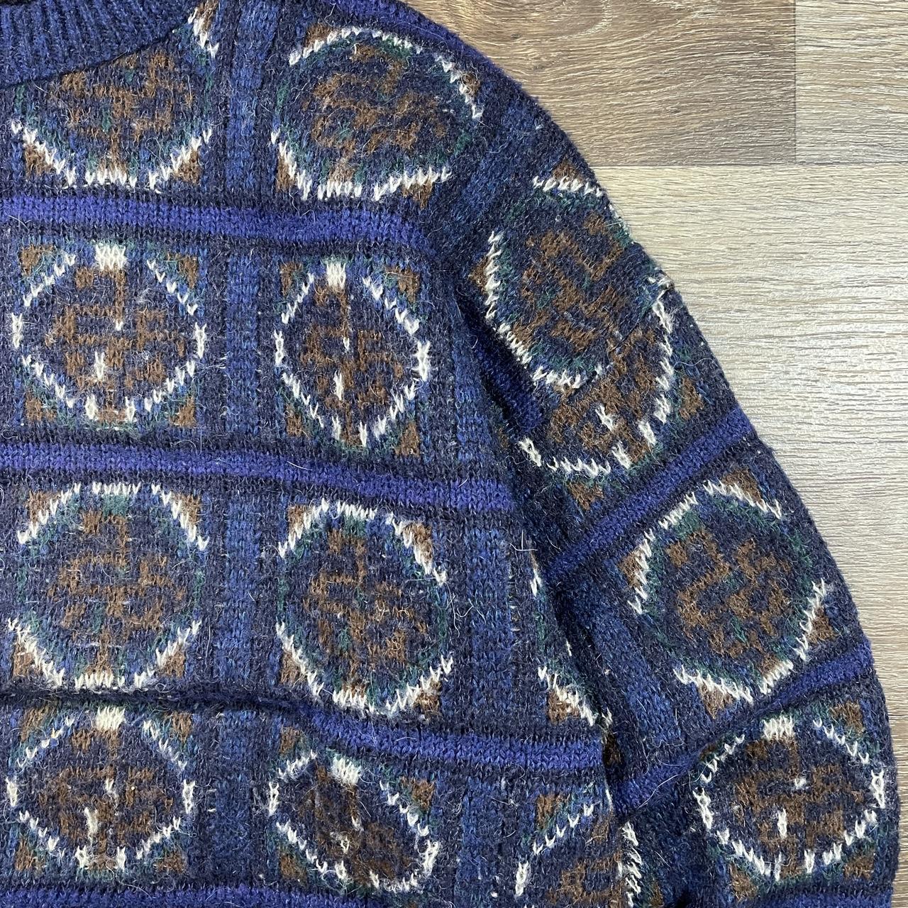 ‼️ Vintage 90s Mark Shale Wool Sweater Tagged... - Depop