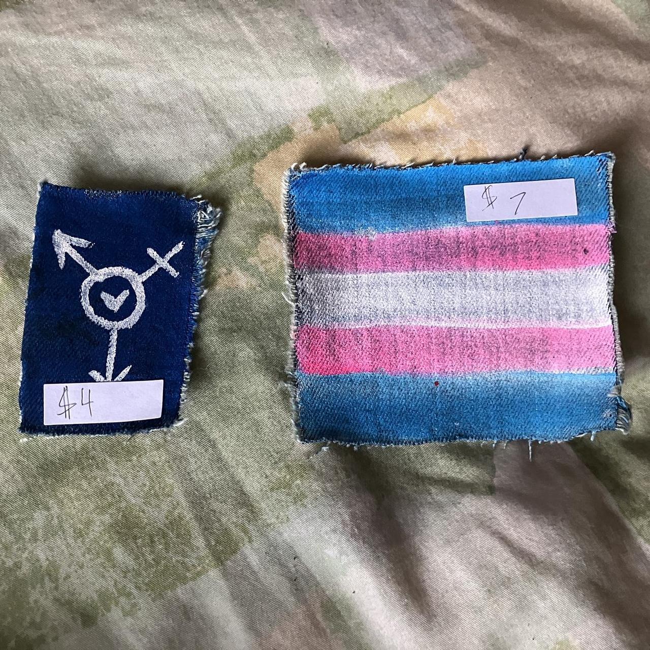 Trans patches, message me and let me know which one... - Depop