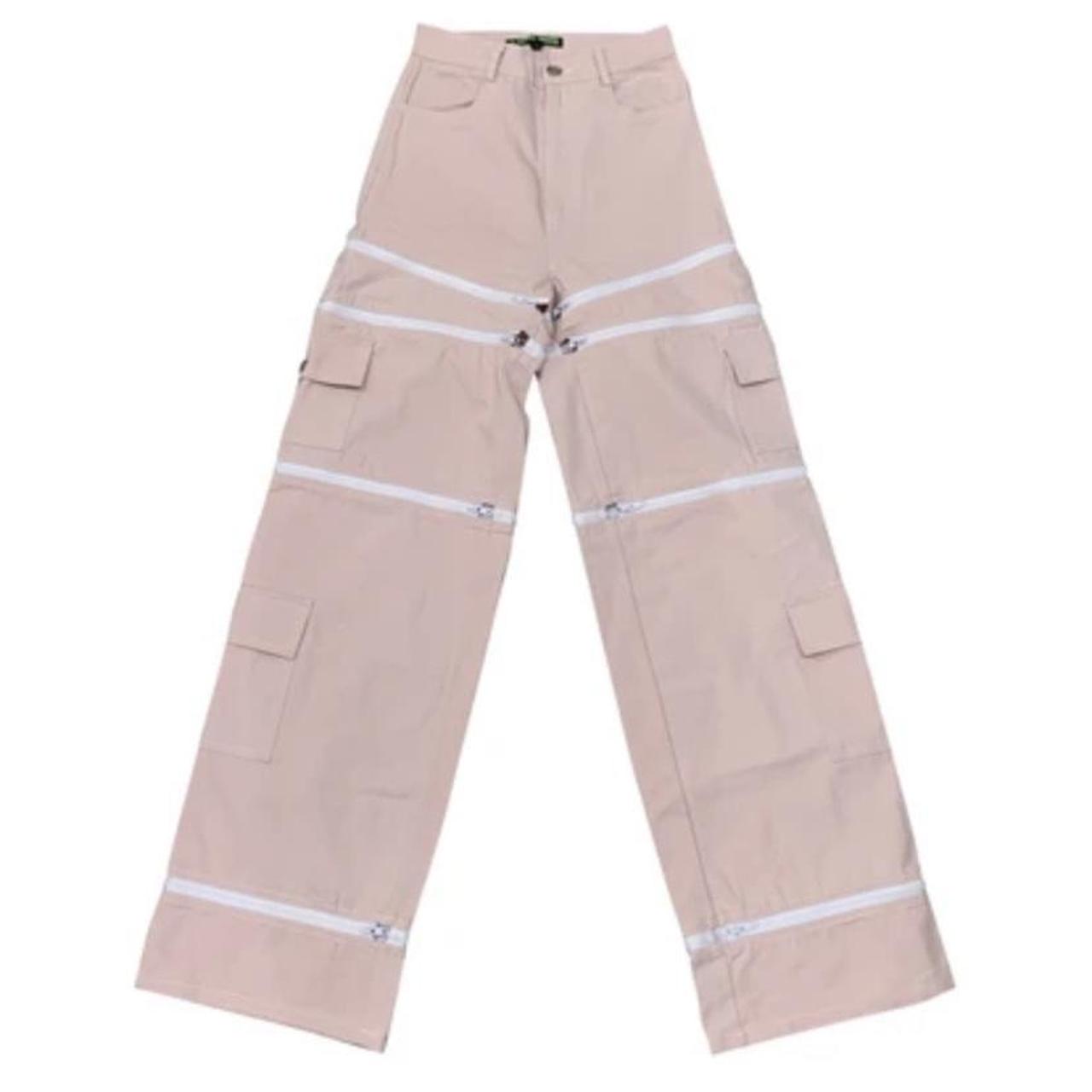 Tunnel Vision Zipper Cargo Pants Perfect condition!... | Depop