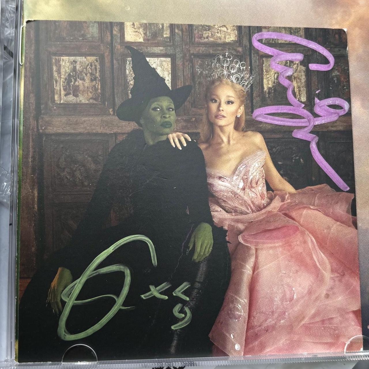 trading wicked soundtrack signed cd insert... | Depop