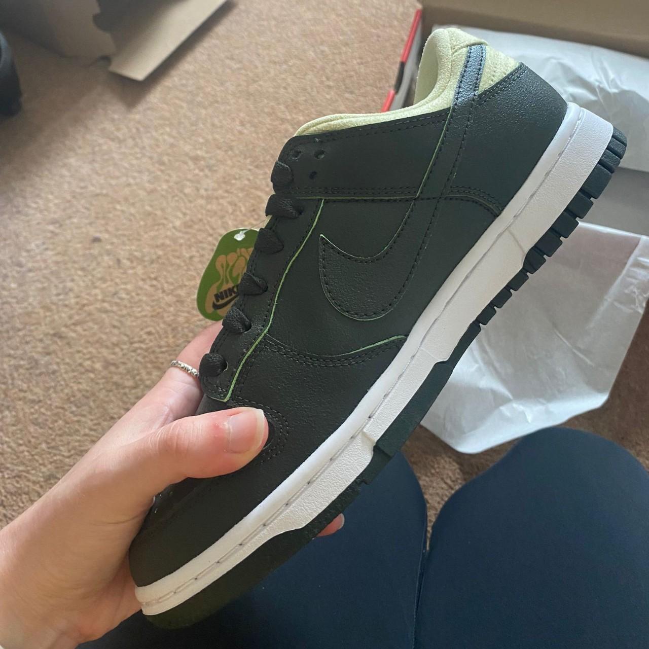 Nike low dunks. Avocado. Size 6. Worn once I adore... - Depop