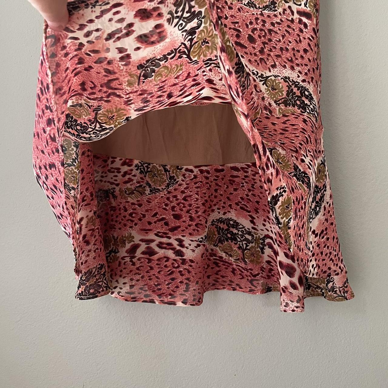 David’s Designs 90s Y2k Sheer Mixed Print Mermaid... - Depop