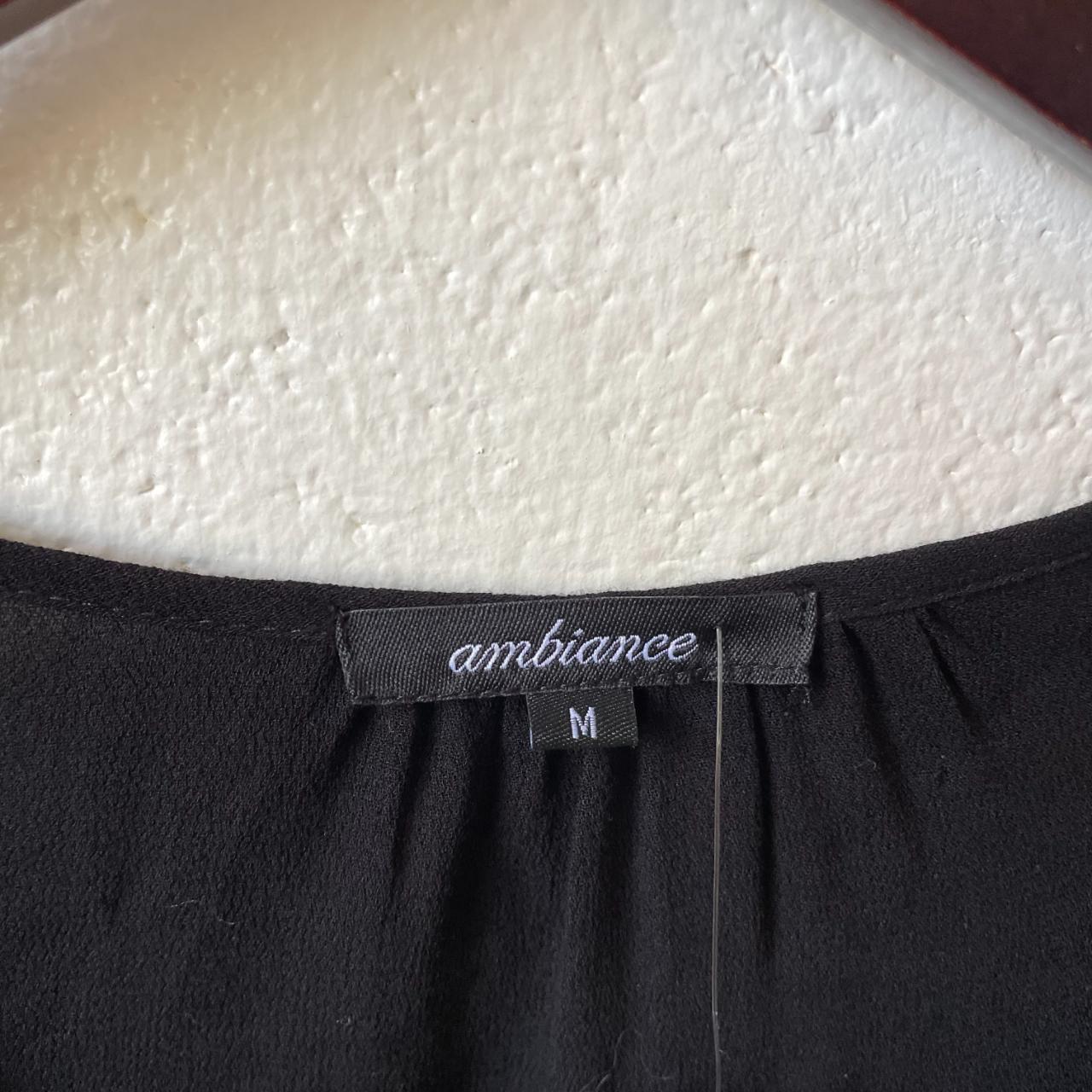 - Ambiance Black Boho Bohemian Emo Criss Cross... - Depop