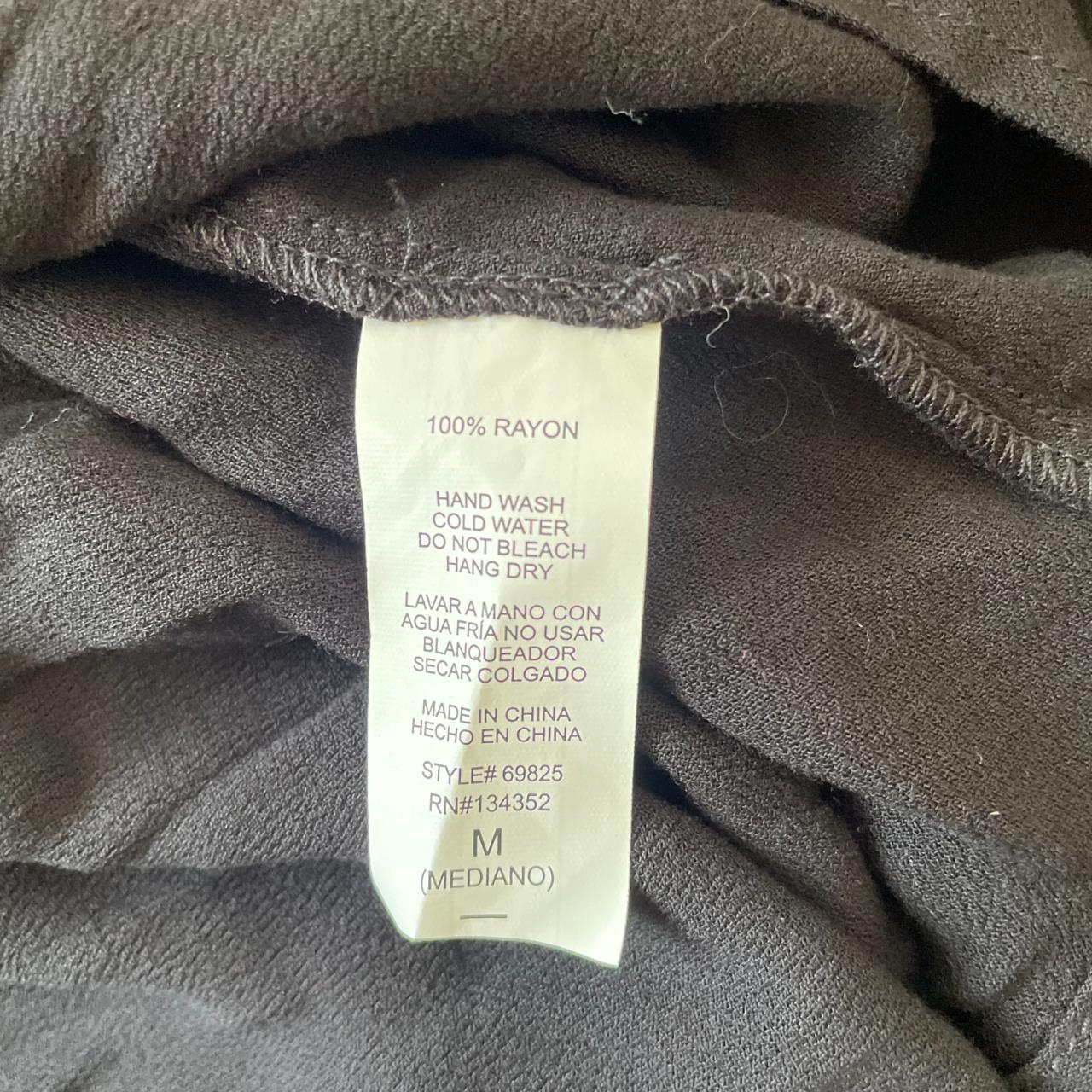 - Ambiance Black Boho Bohemian Emo Criss Cross... - Depop