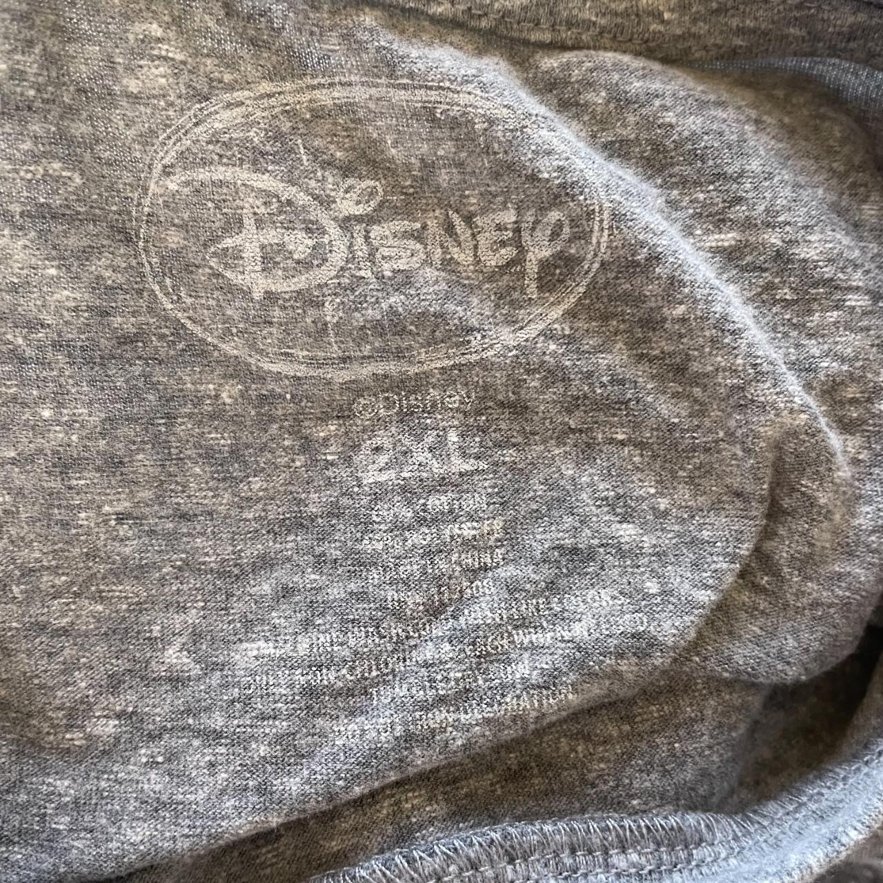 - Disney Gray Mickey Mouse Christmas Santa Snow... - Depop