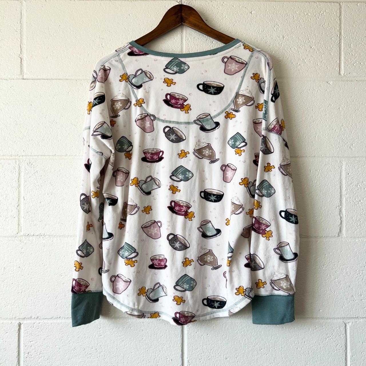 - Secret Treasures Cozy Comfy Hot Cocoa Long Sleeve... - Depop