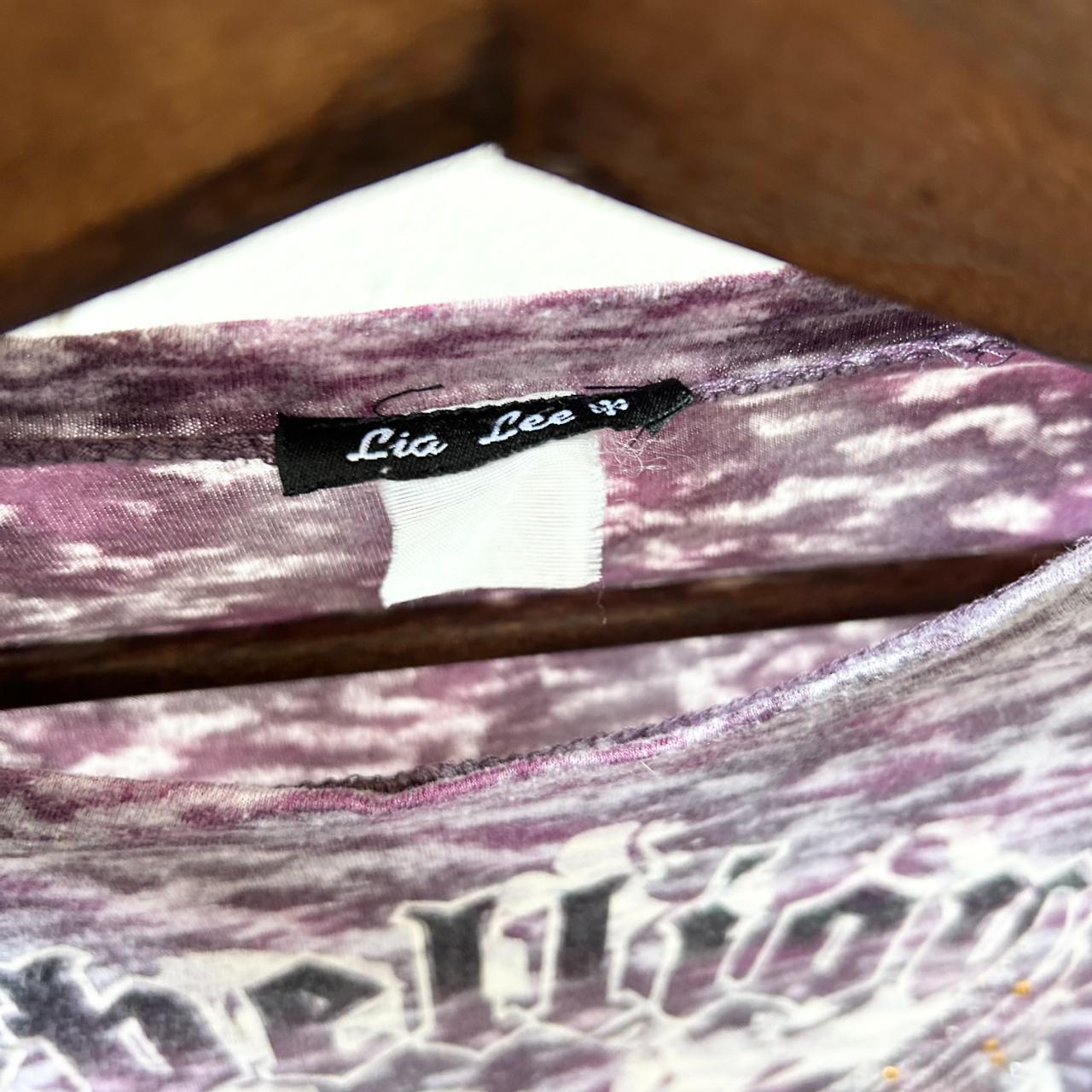 - Rebellious Purple Punk Rock Goth y2k Bedazzled... - Depop