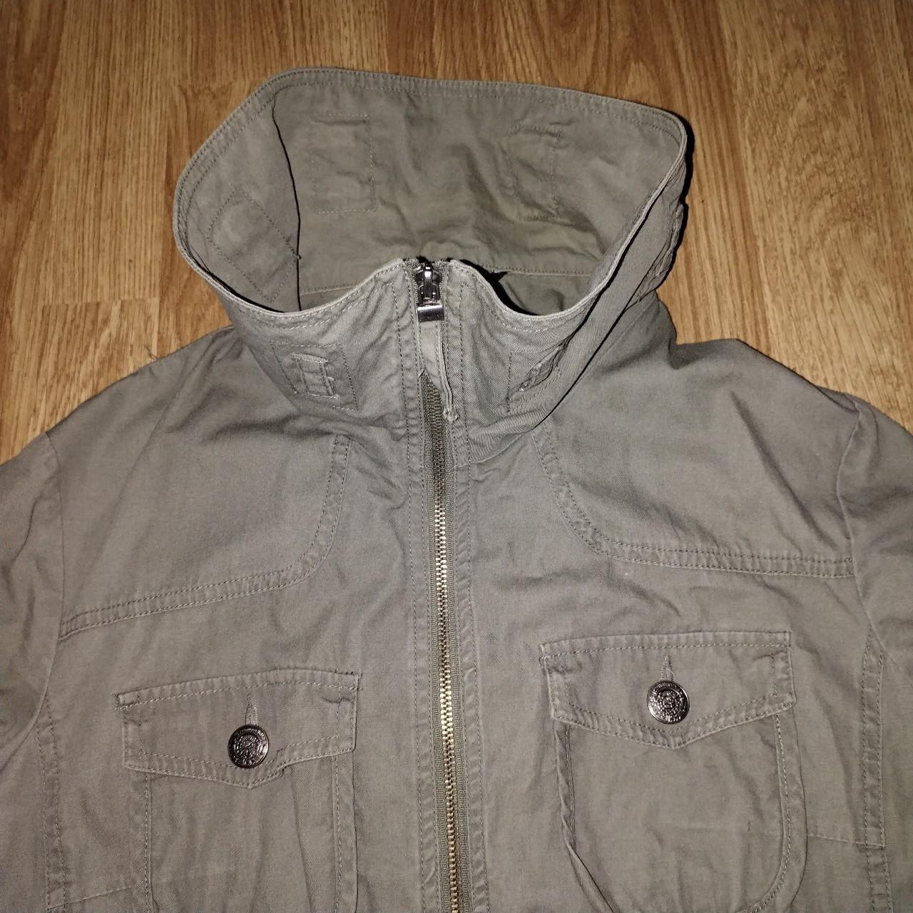 Zara Womens Khaki Jacket Depop