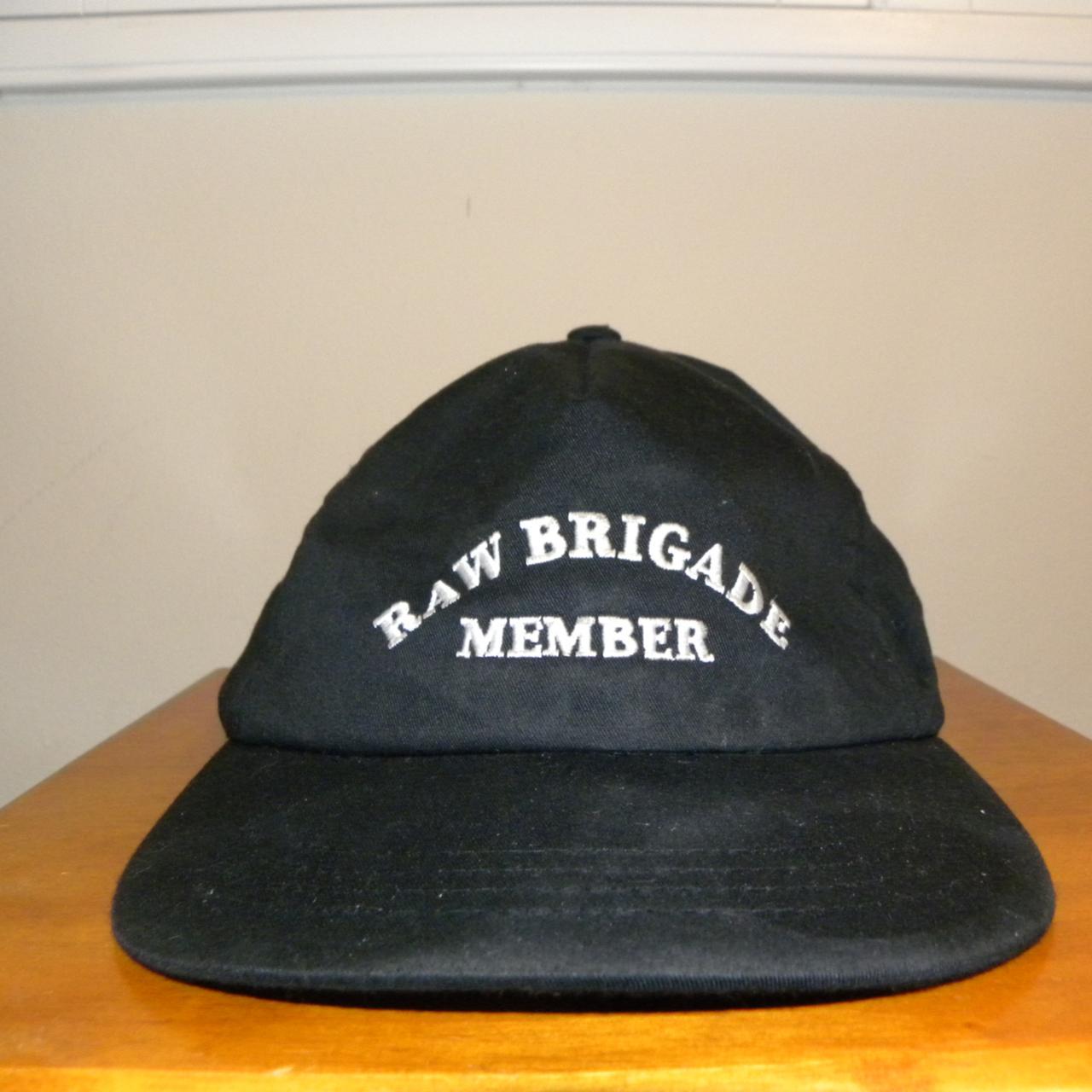 RAW BRIGADE CAP FROM A SHOW AT 1720 - Depop