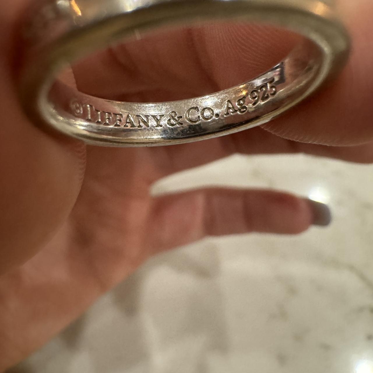 TIFFANY 1837 Narrow Band Return to Tiffany Ring... - Depop