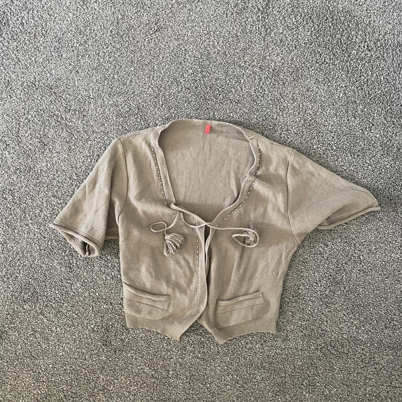 cute light brown bolero size: XS(?) - Size... - Depop