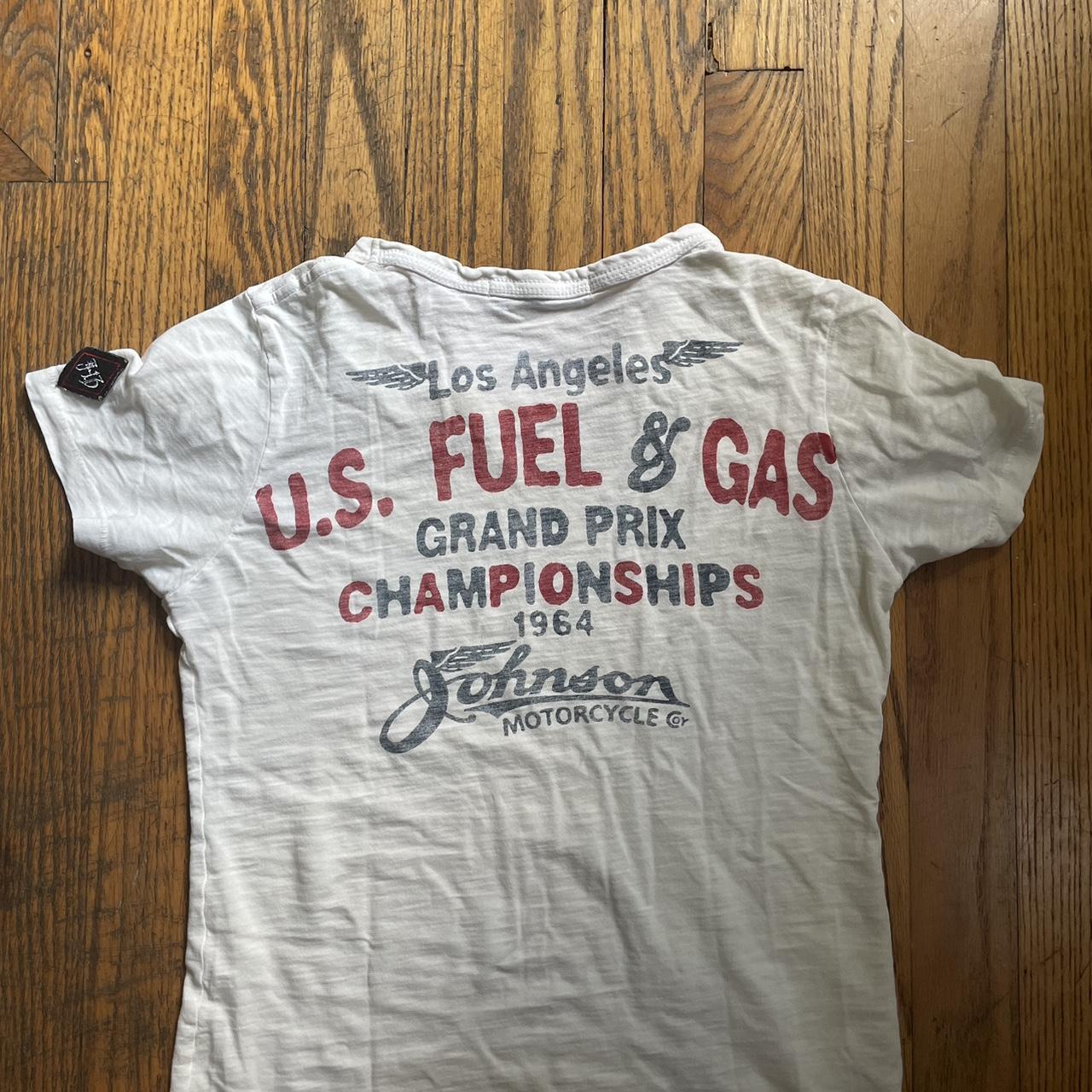 “Johnson motorcycle” tee, I believe it’s... - Depop