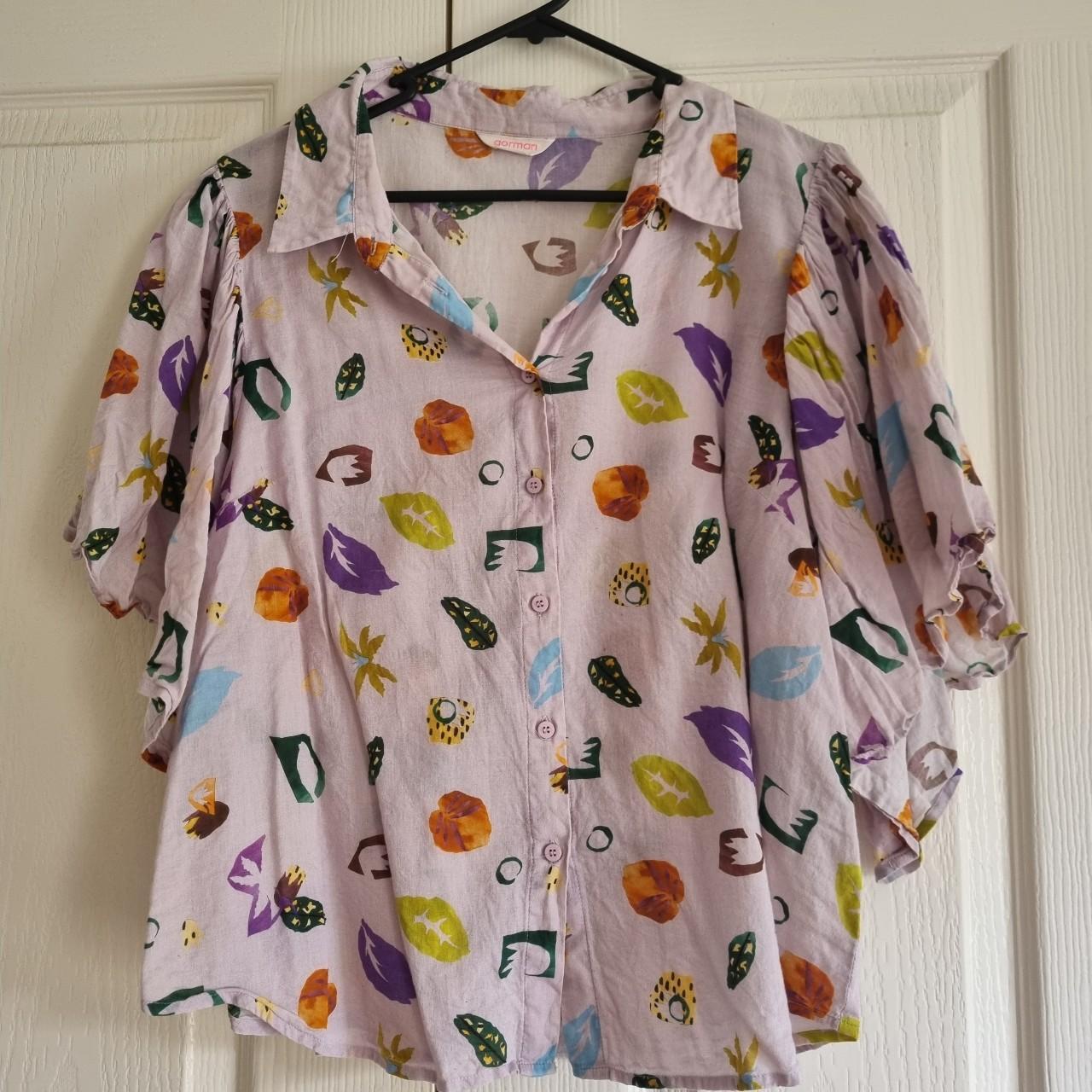 Gorman Organic Cotton Shirt Size 14 - Depop