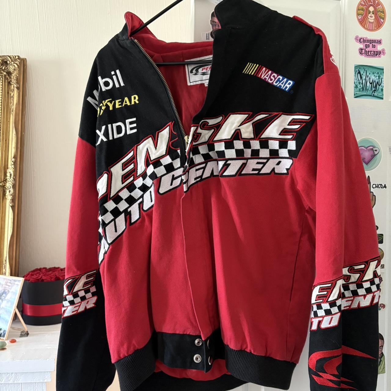 vintage oversized race car jacket | Depop