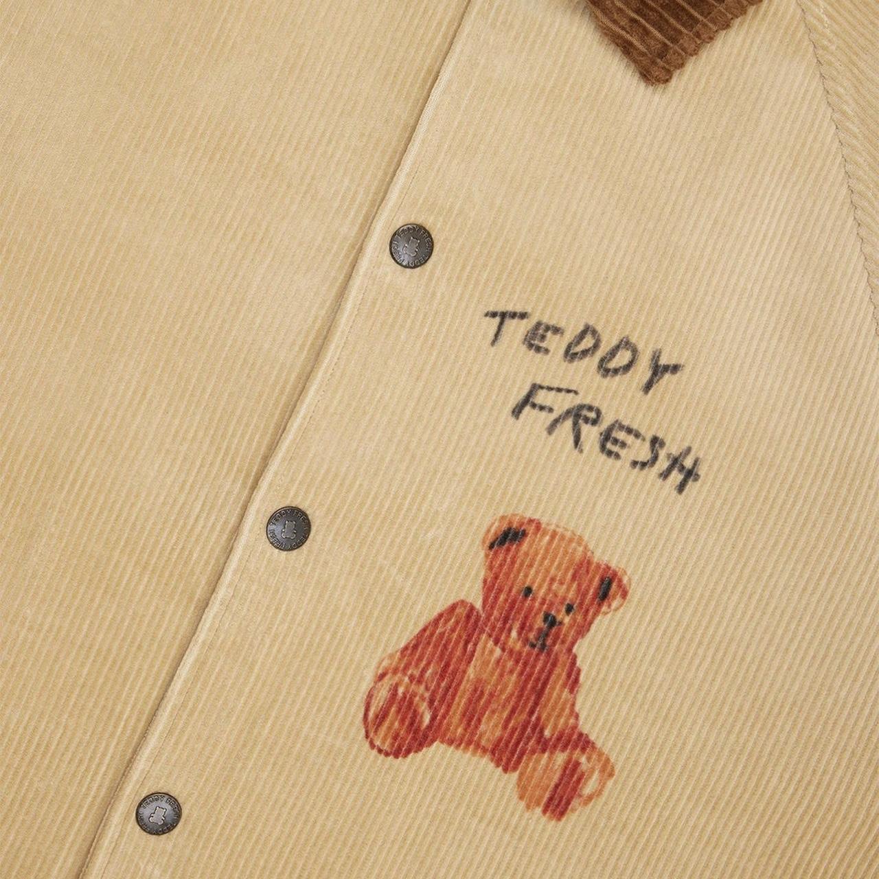 Teddy Fresh Doodle corduroy jacket. Like new!... - Depop